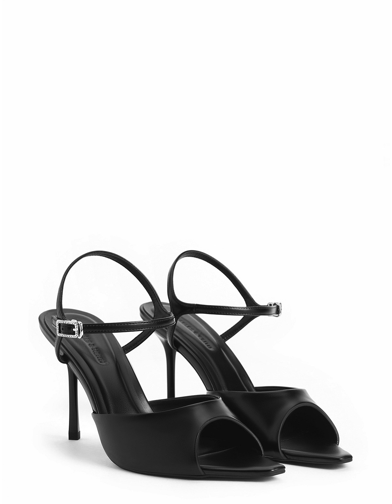 Charles & Keith Women's Open Toe Pointed Heel Sandal | David Jones