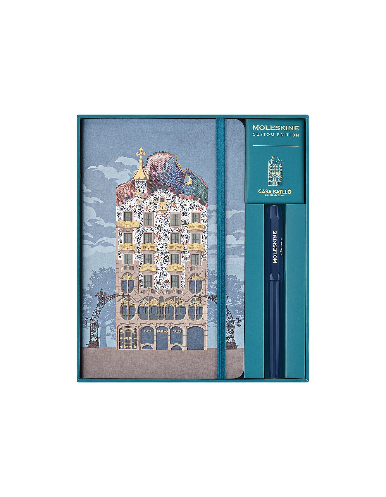 Moleskine Antoni Gaudi Casa Batllo Collection Bundle Gift Box Set ...