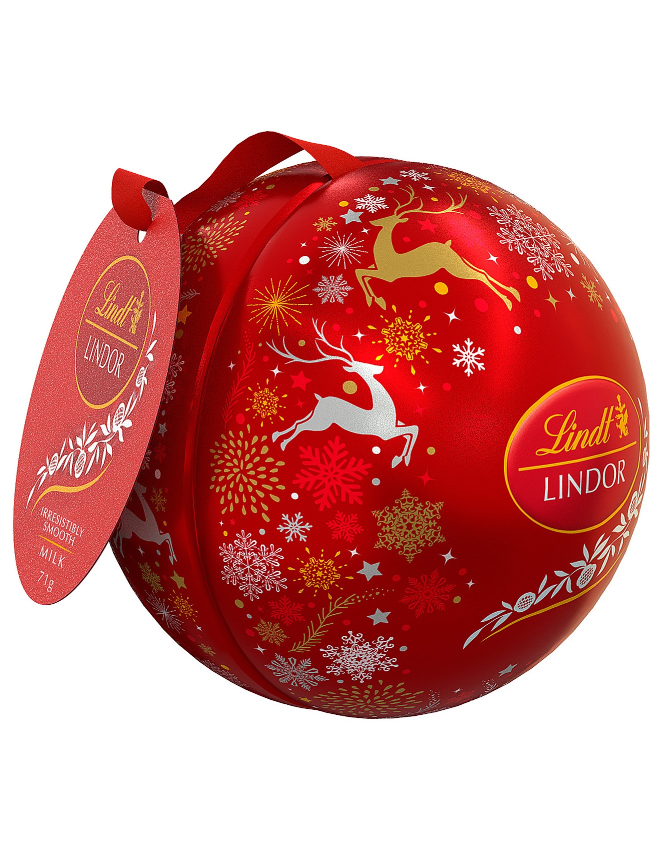 Lindt Tin Bauble 71g | David Jones
