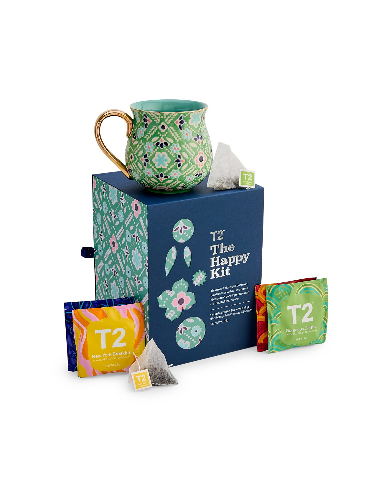 T2 the Happy Kit Tea Bag Gift Pack 2024 | David Jones