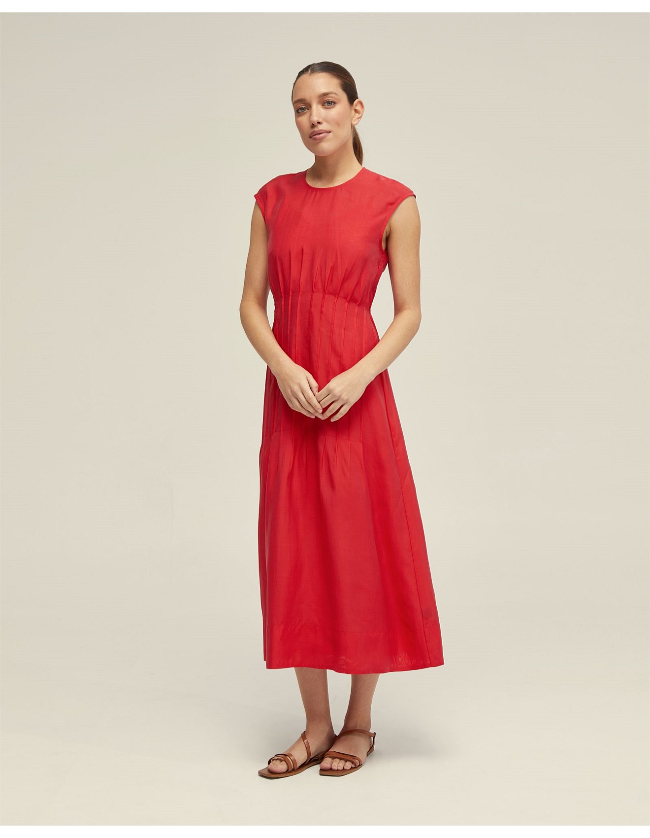 Oxford Clementine Pin-tuck Dress | David Jones