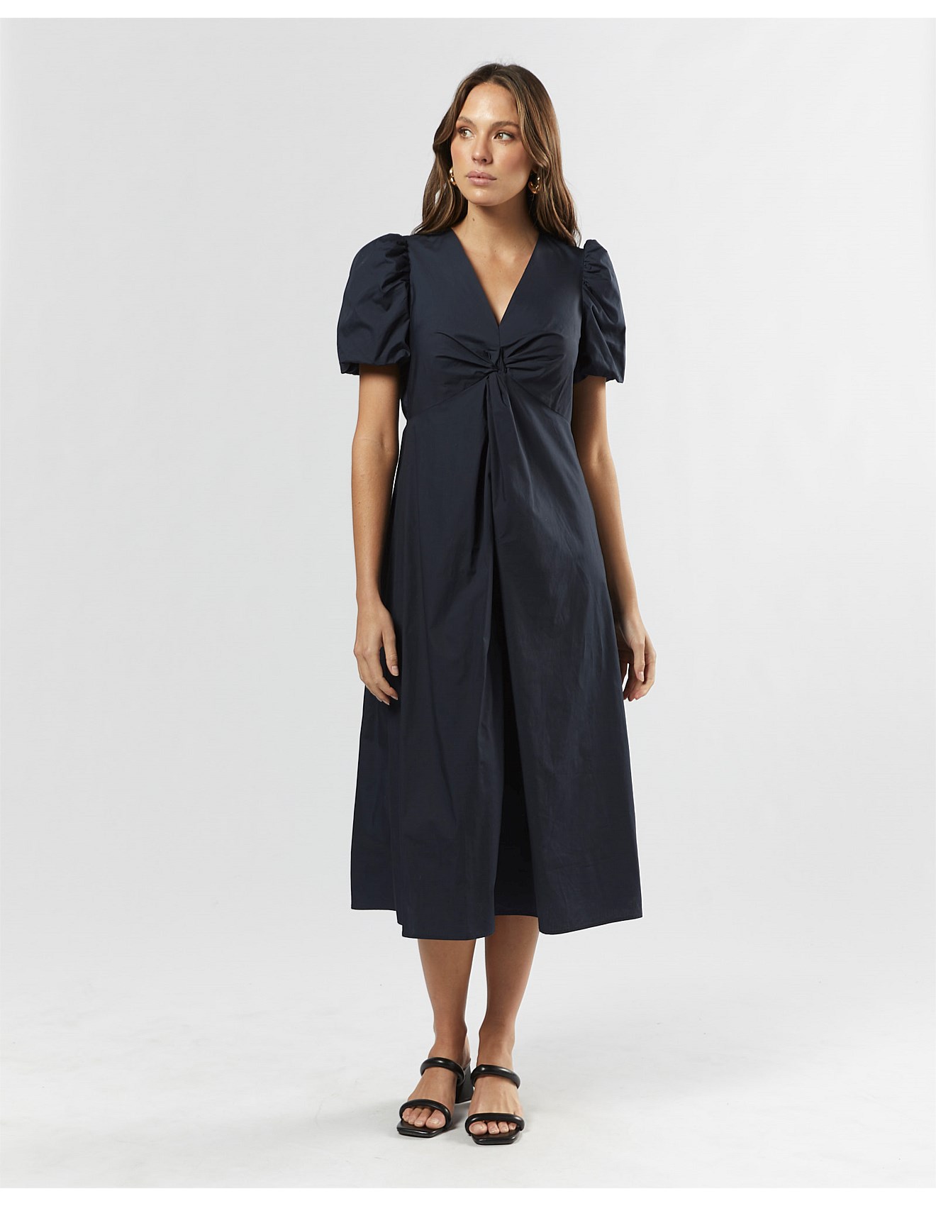 Y.a.s Yas Stray Short Sleeve Midi Dress | David Jones
