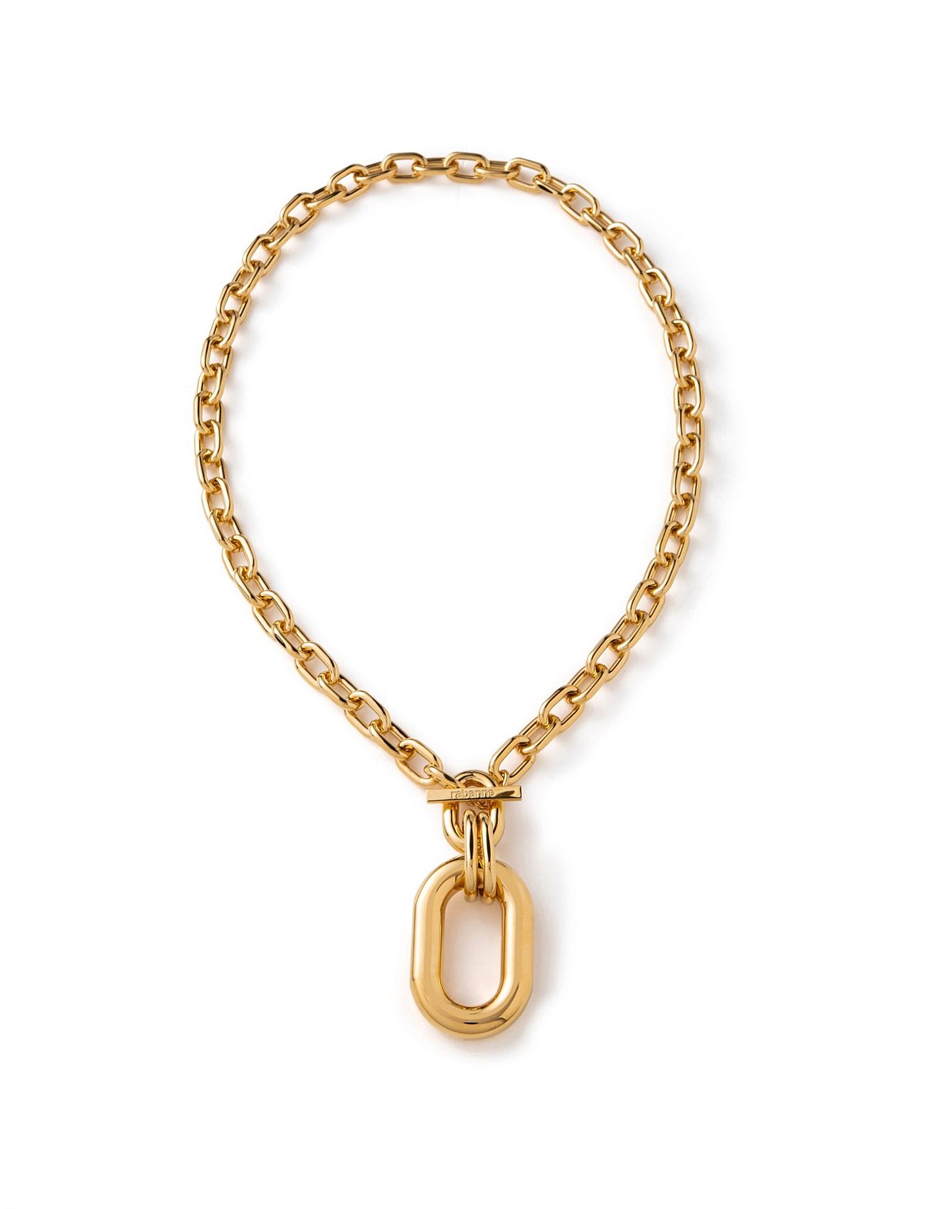 Rabanne Xl Link Pendant | David Jones