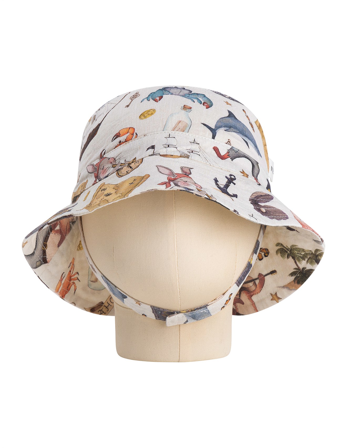 Fleur Harris Ships Ahoy Sunshine Bucket Hat | David Jones
