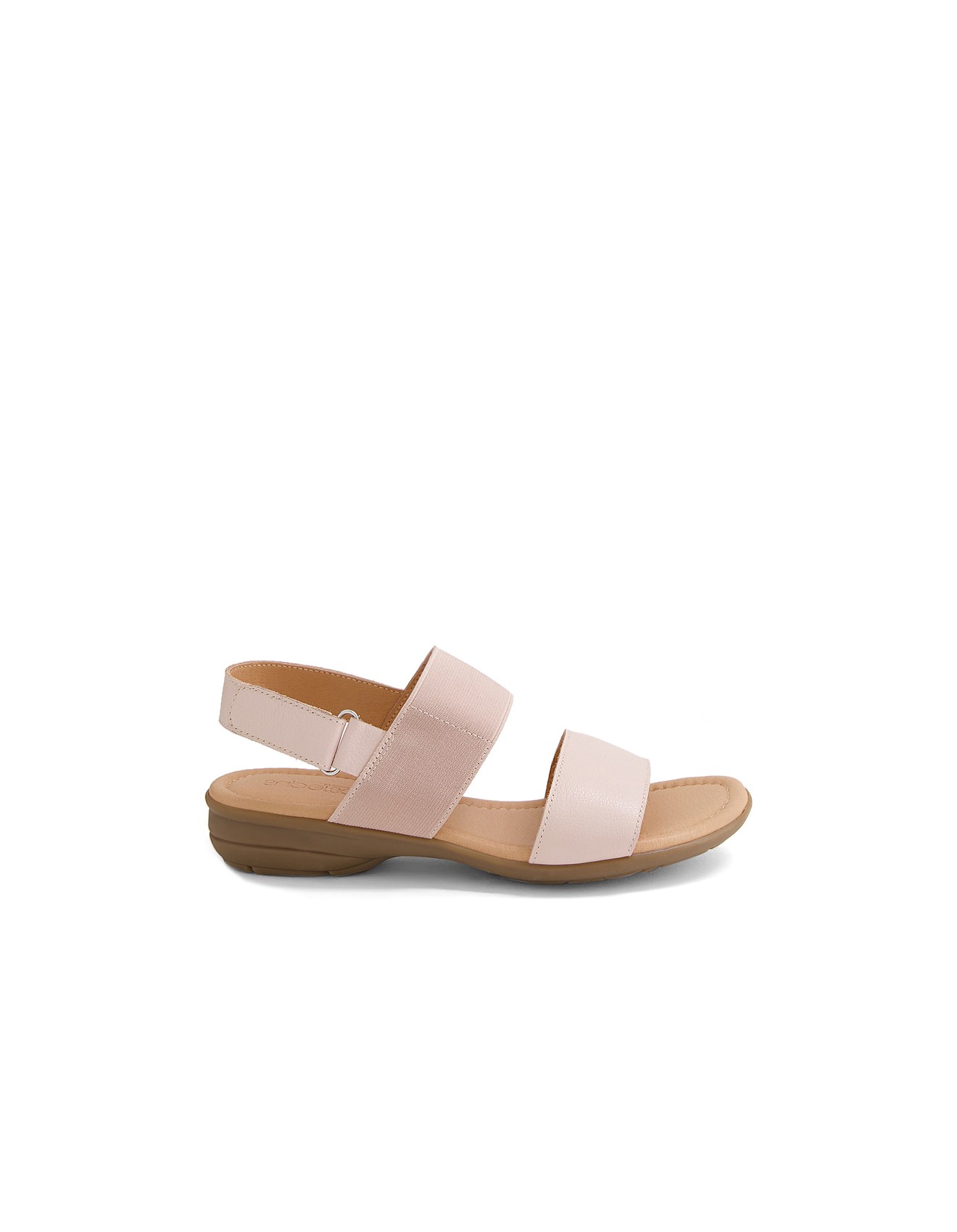 Supersoft By Diana Ferrari Brontie Dusty Pink Leather Sandals | David Jones