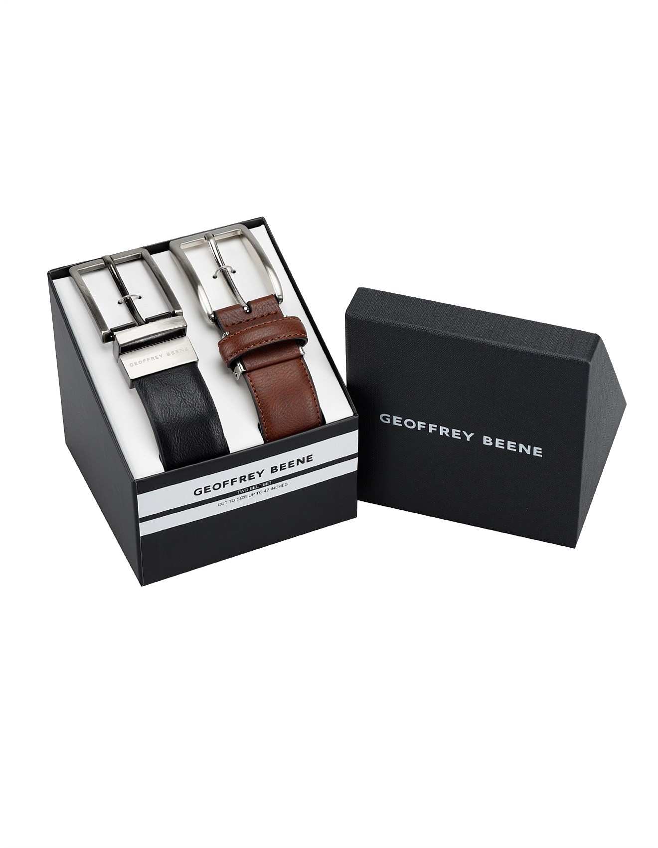 Geoffrey Beene 2 Belt Gift Set | David Jones