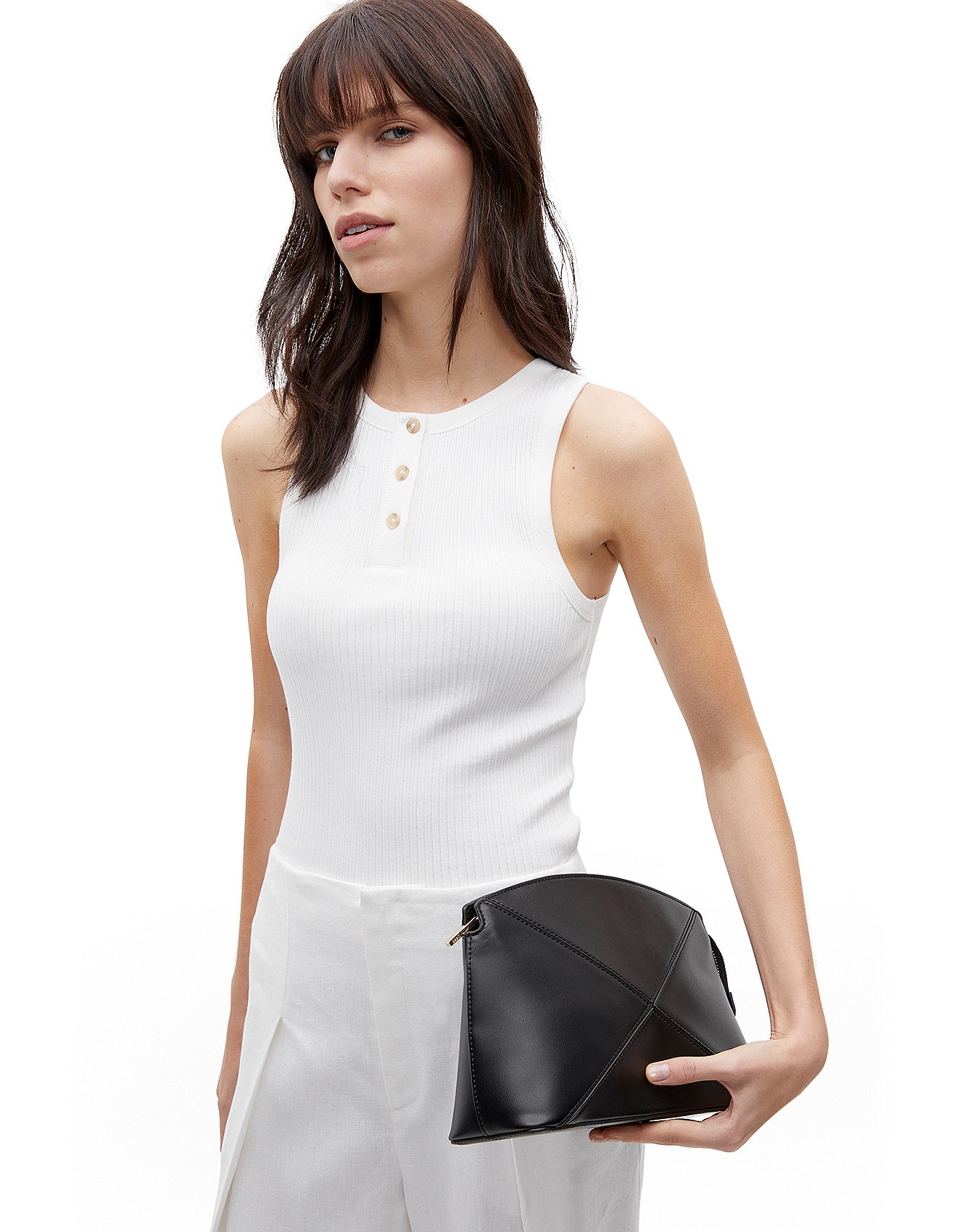 Seed Heritage Henley Rib Tank | David Jones