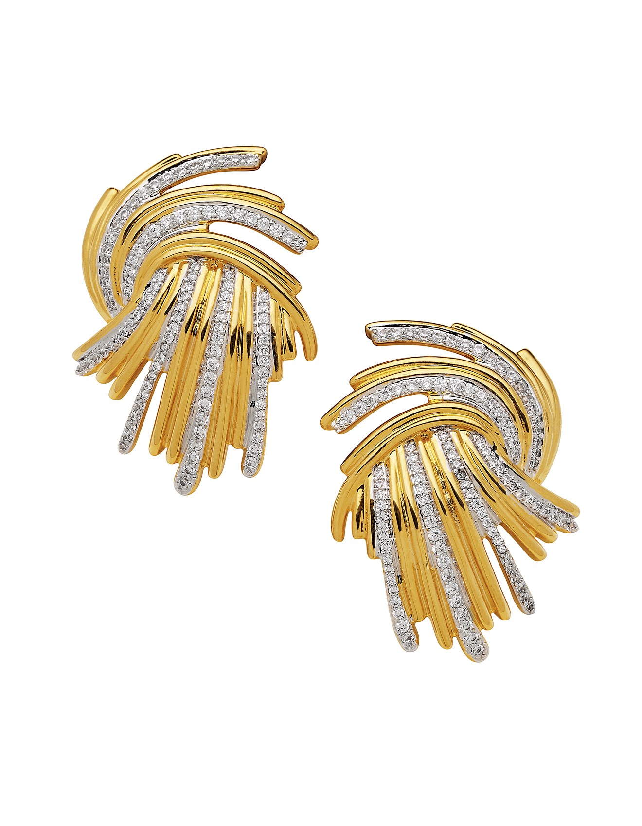 Amber Sceats Phanie Oversized Stud Earrings | David Jones