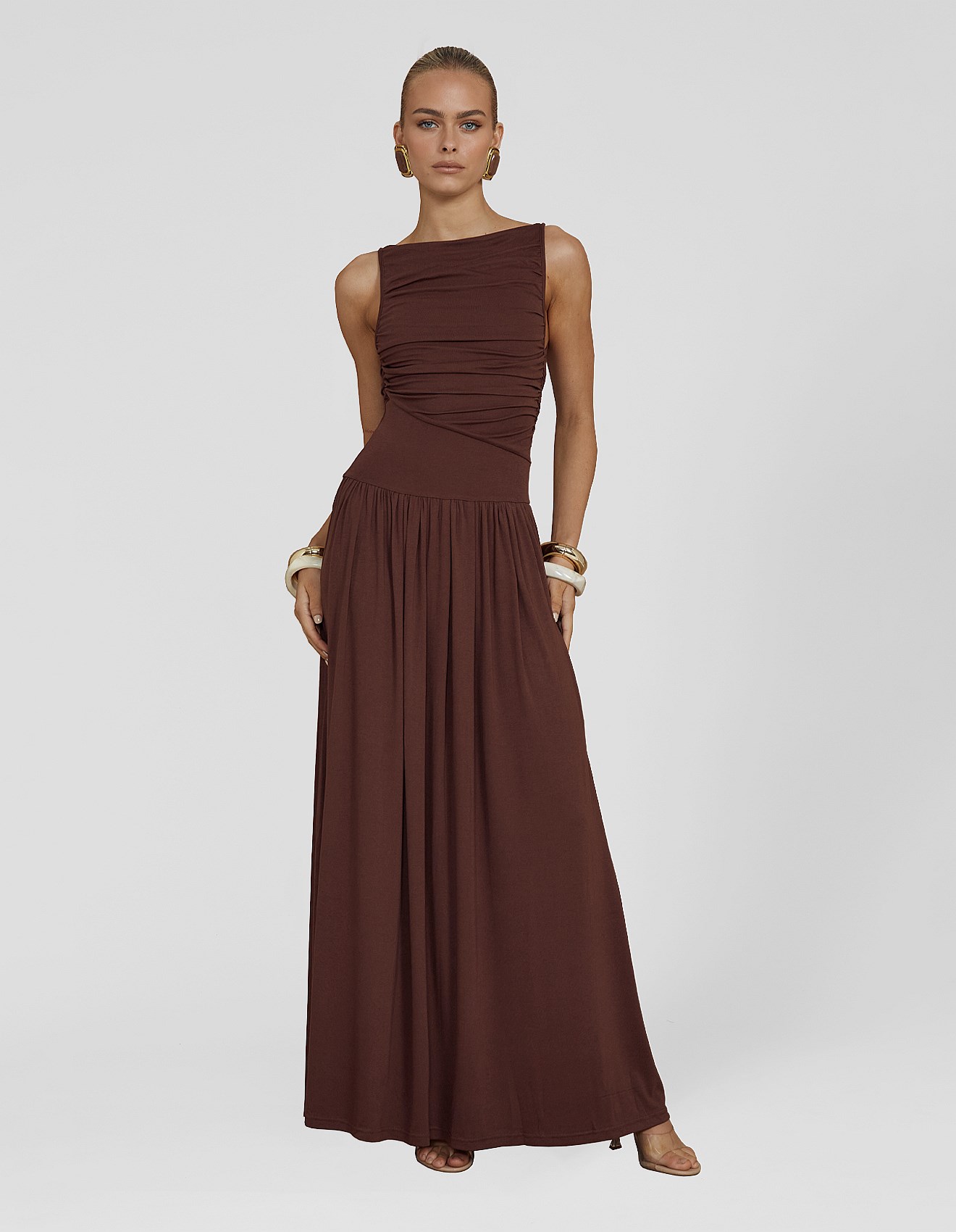 Runaway the Label Nalla Maxi Dress | David Jones