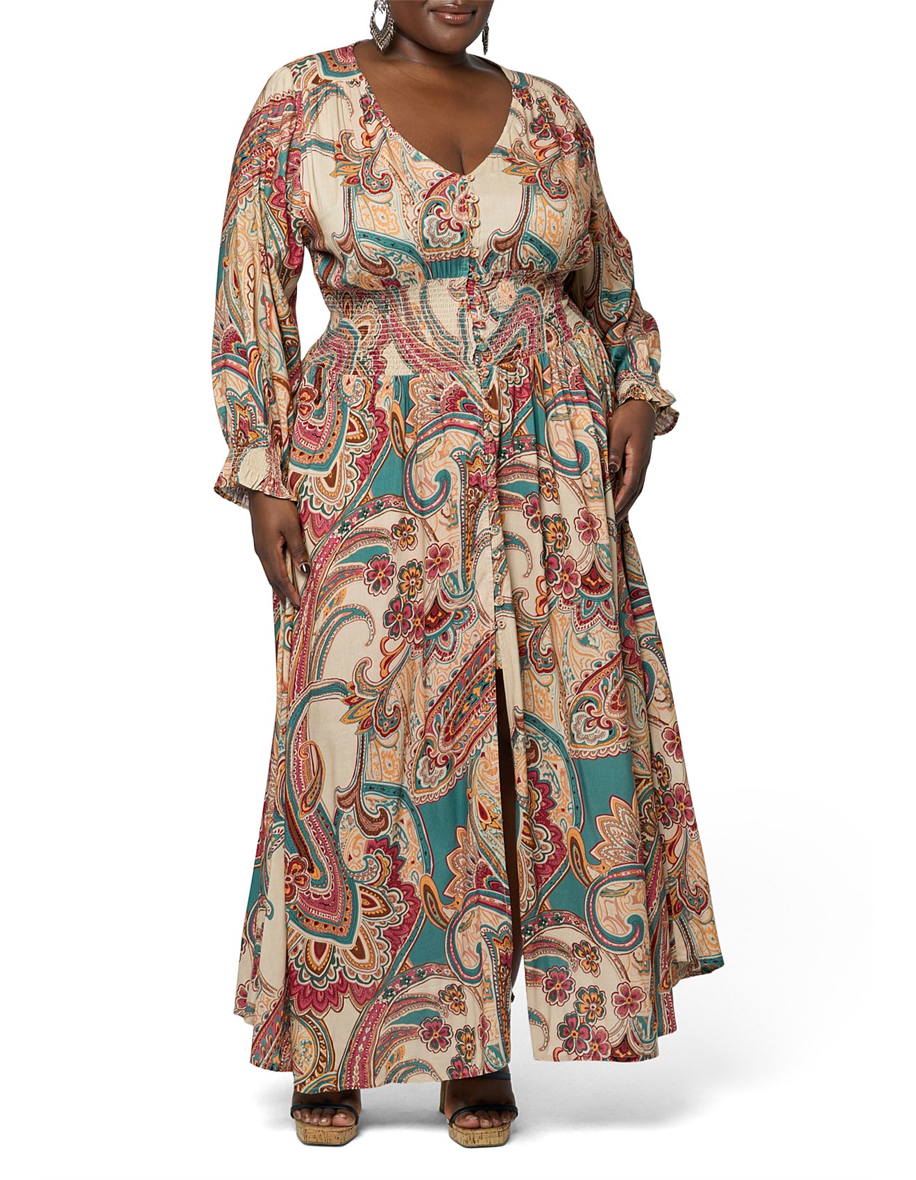 Curve Project the Poetic Gypsy -Gypsy Child Maxi Dress | David Jones