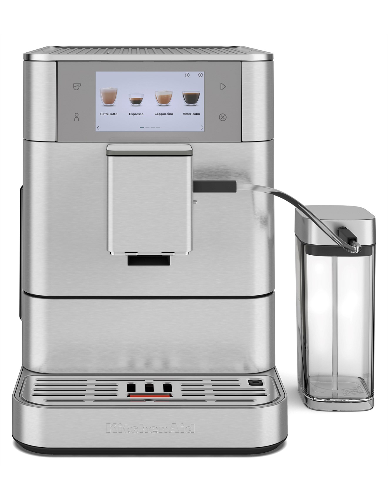 Kitchenaid Kf8 Fully Automatic Coffee Machine Stainless Steel | David Jones