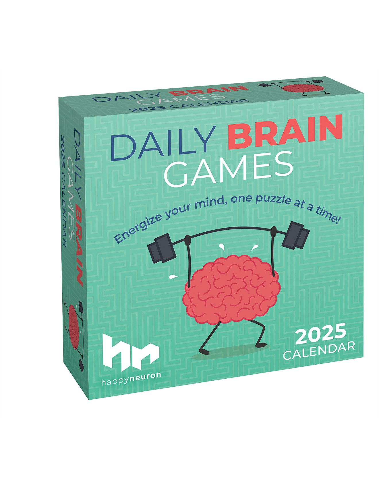 Browntrout Publishers Daily Brain Games 2025 Day-to-day Boxed Calendar ...