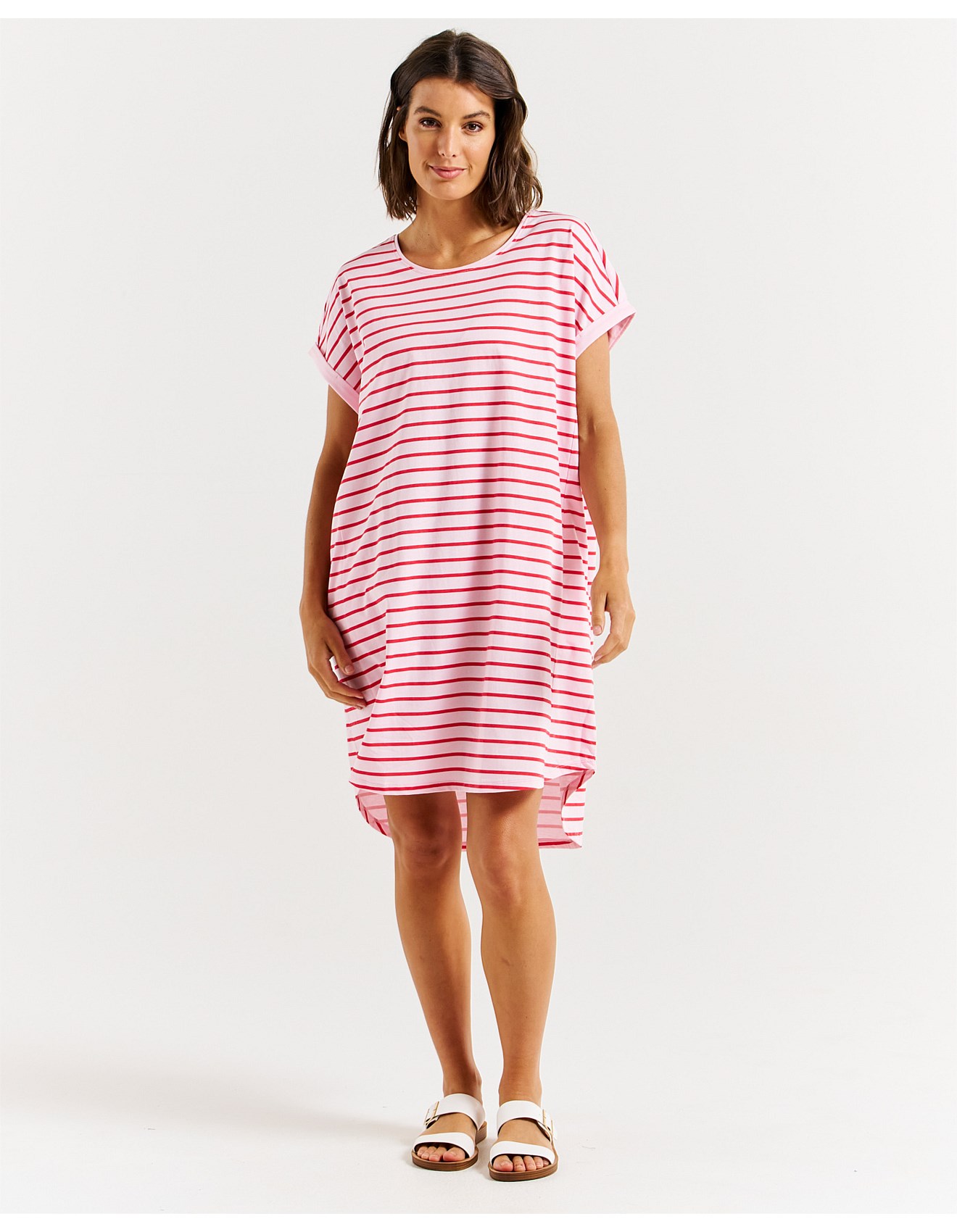 Betty Basics Maxine Australian Cotton T-shirt Dress | David Jones