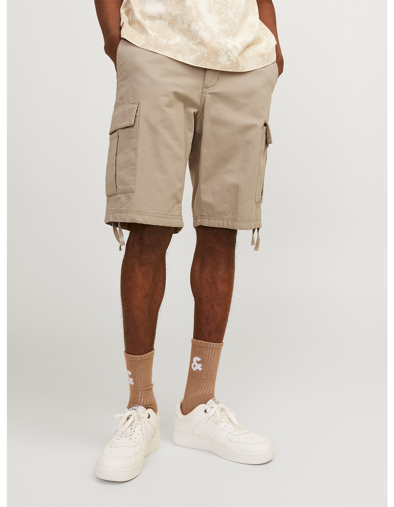 Jack & Jones Cole Barkley Cargo Shorts | David Jones