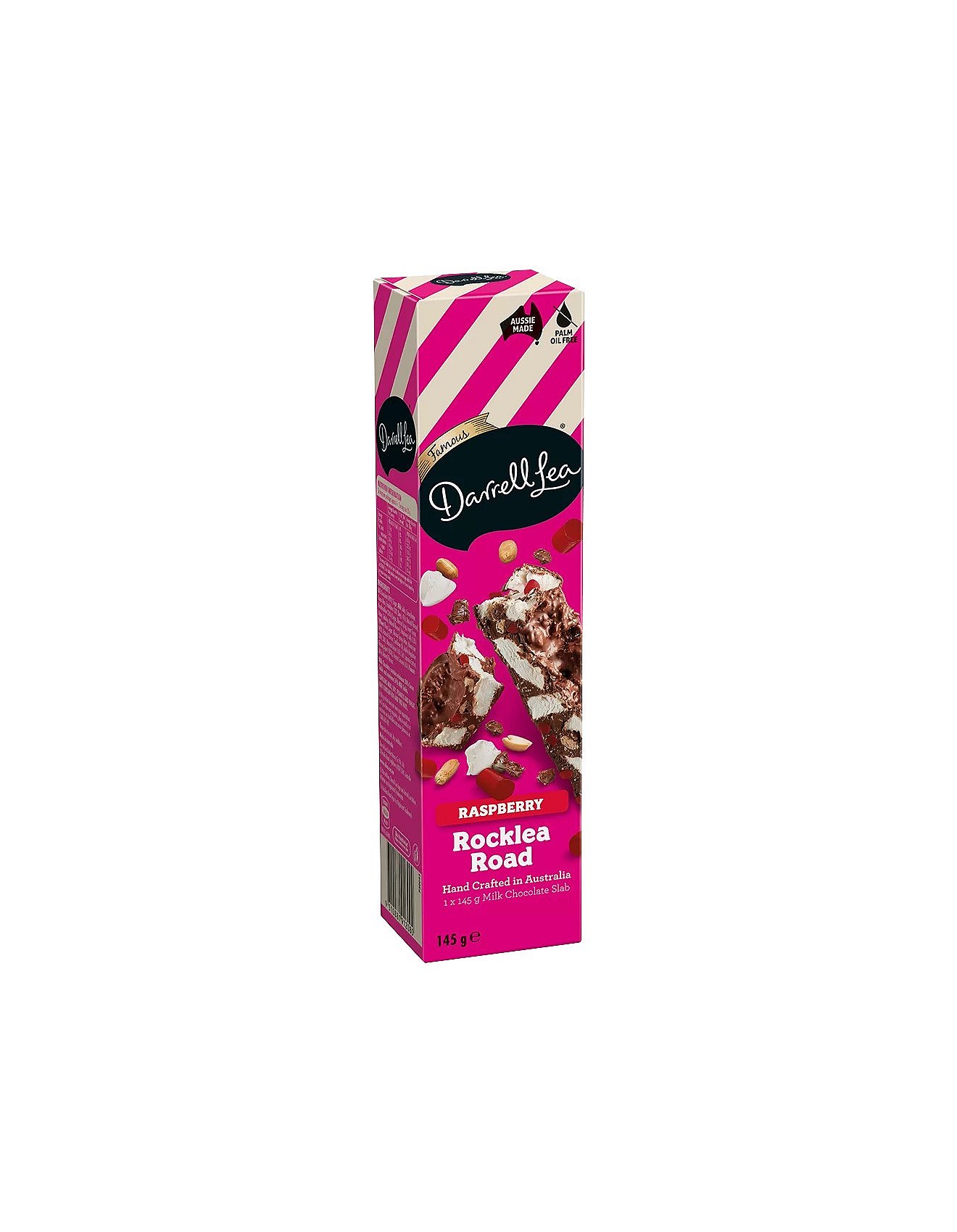 Darrell Lea Darrell Lea Rocklea Road Raspberry Milk 145g | David Jones