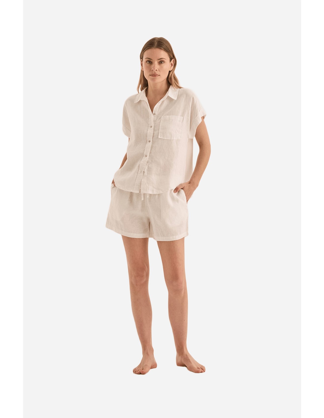Gingerlilly White Pj Set | David Jones