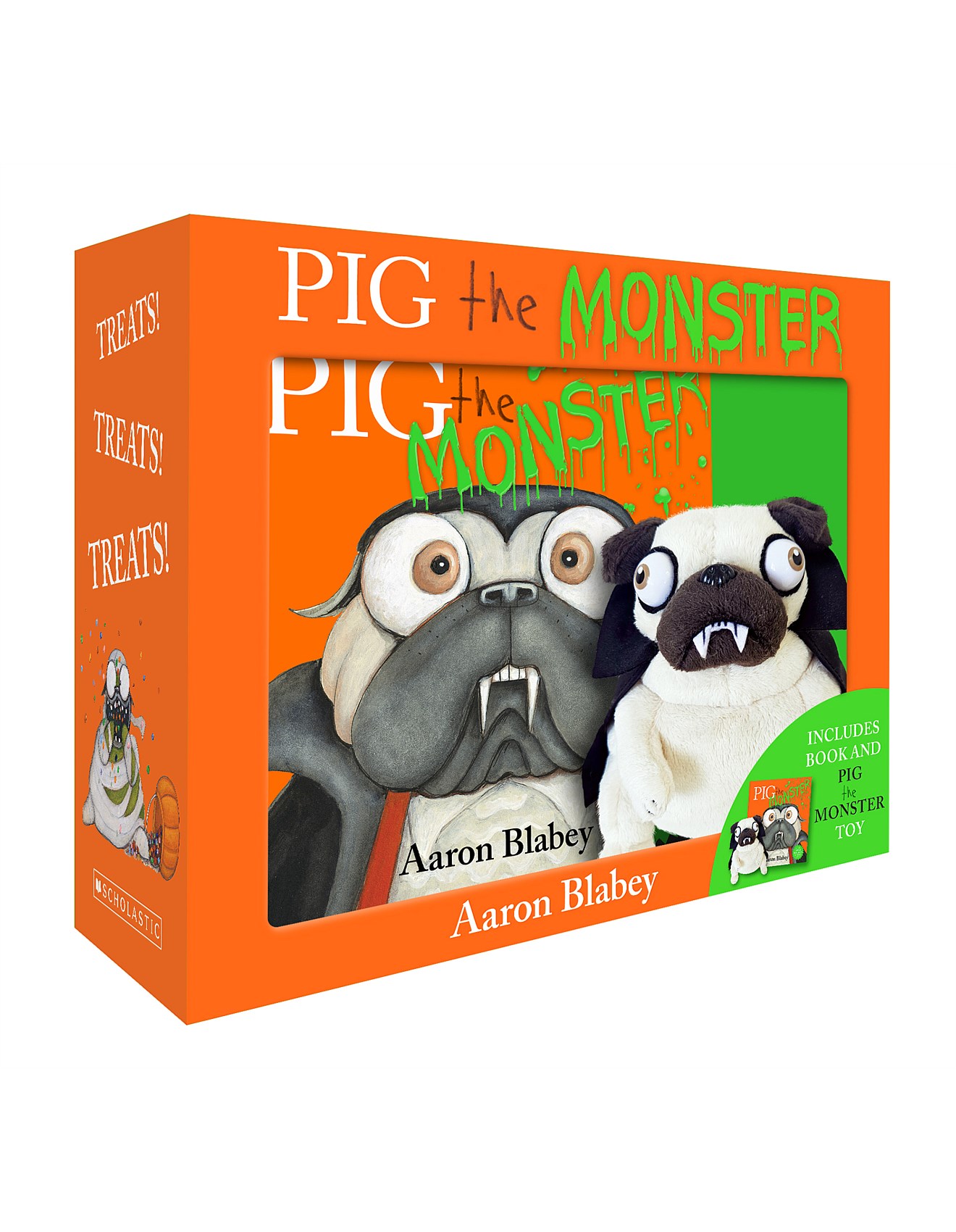 Scholastic Pig the Monster Plush Boxed Set By Aaron Blabey | David Jones