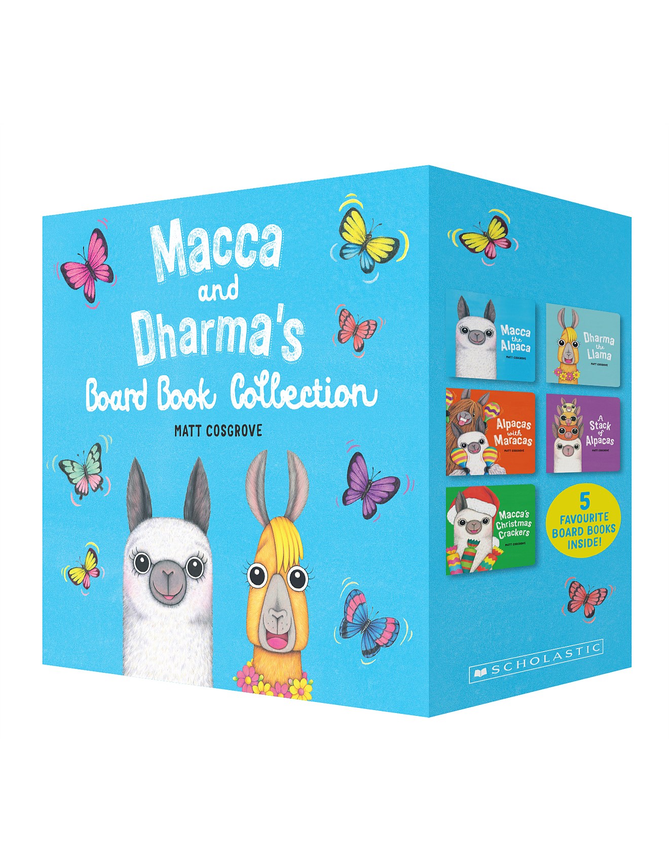 Scholastic Macca and Dharma¿s 5-board Book Collection By Matt Cosgrove ...