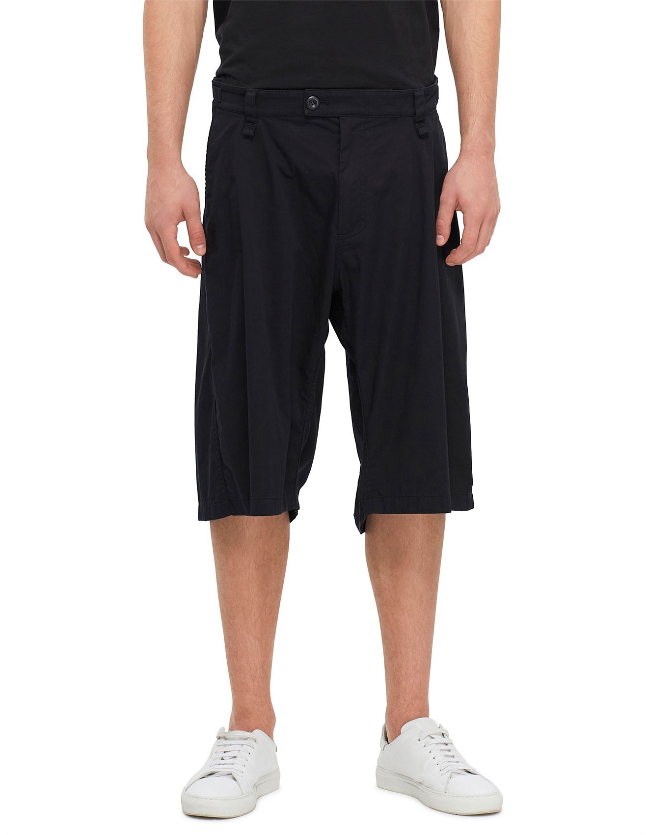 Balenciaga Minimal Cargo Shorts Black | David Jones