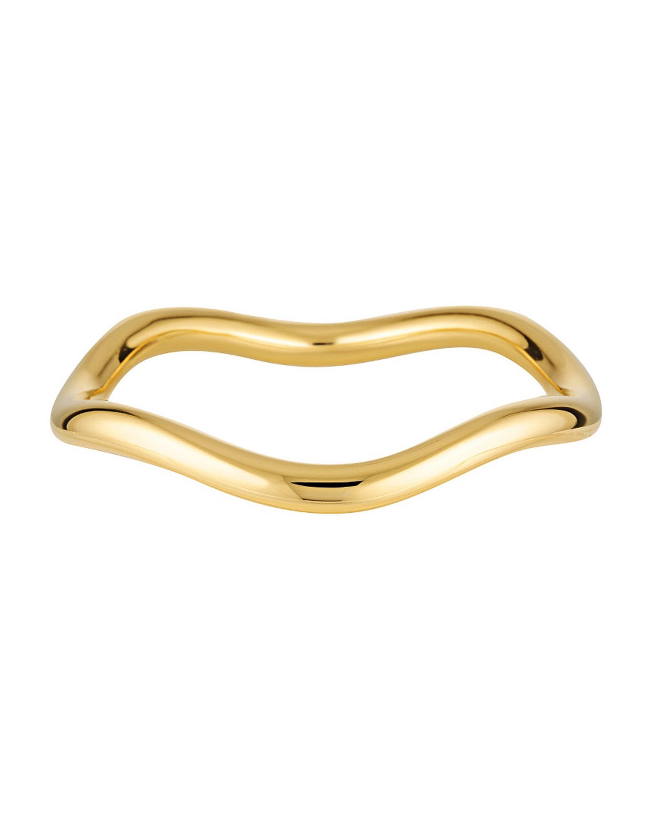 Porter Chubby Wave Bangle Bracelet | David Jones