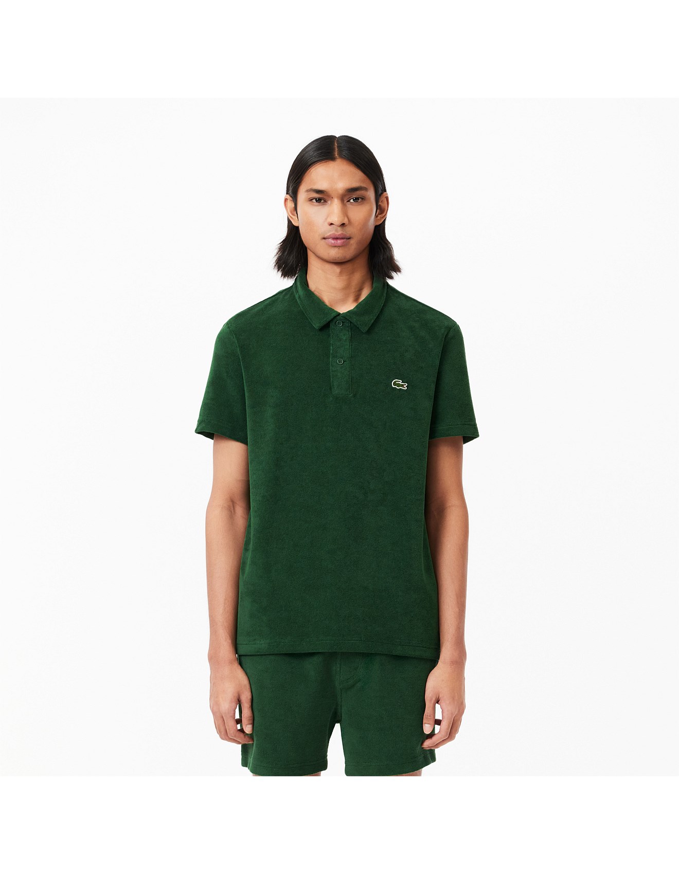 Lacoste Terry Towelling Polo | David Jones