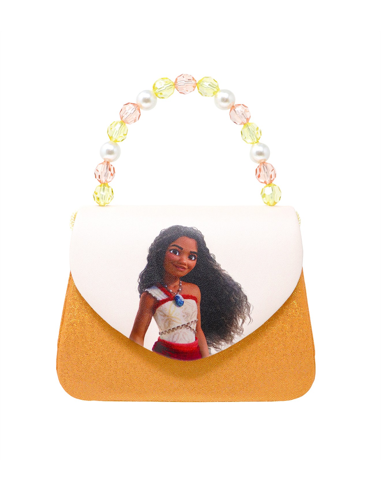 Disney Moana Inspired Beaded Handle Handbag | David Jones