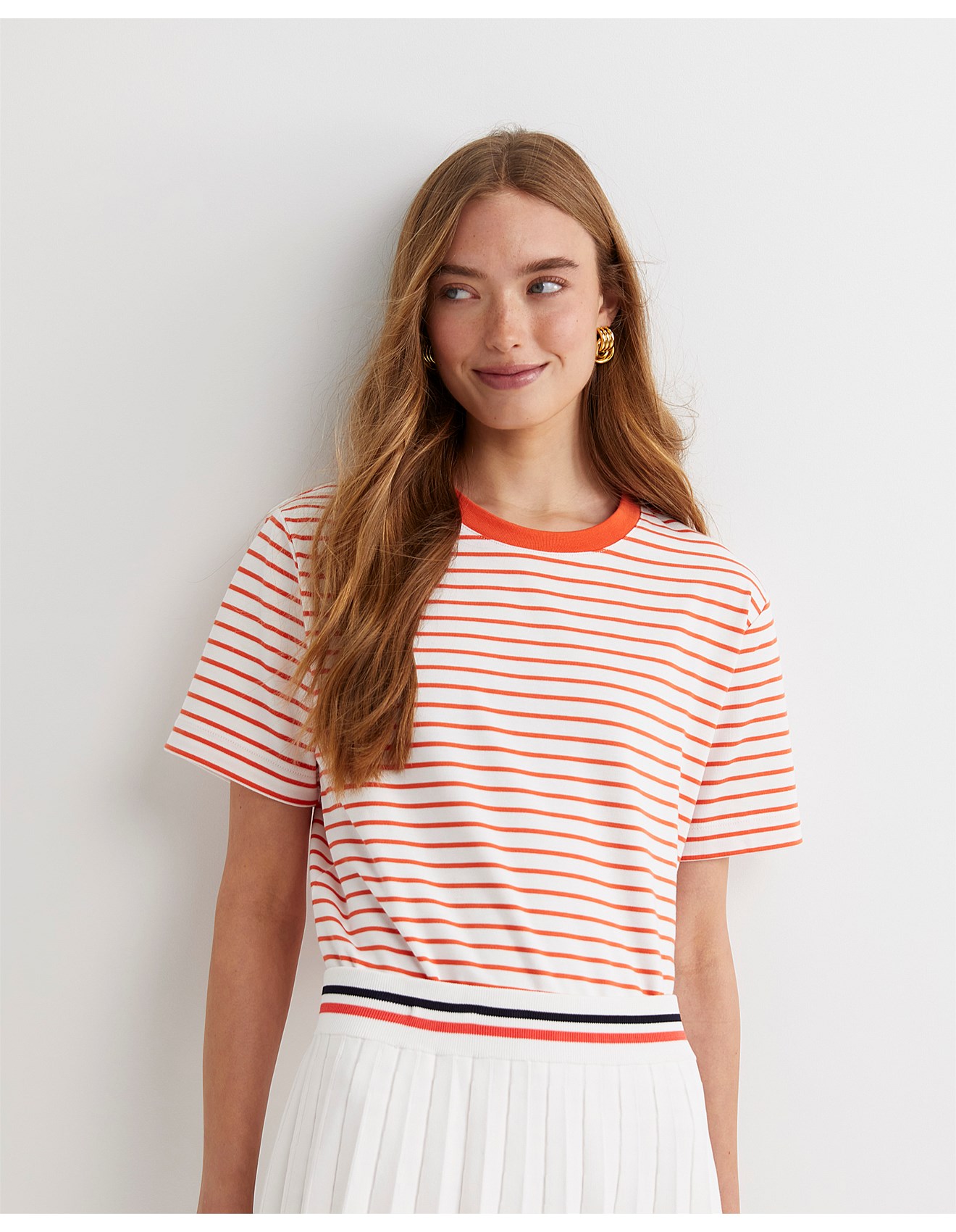 Sportscraft Amanda Stripe Tee | David Jones