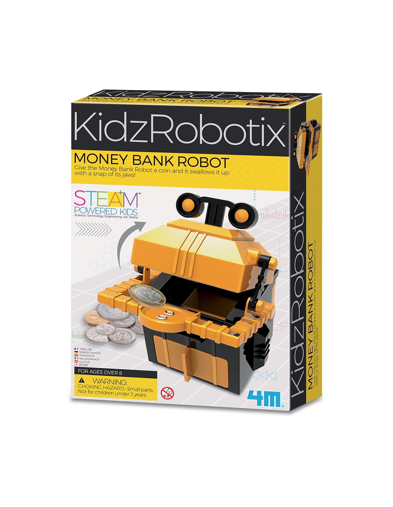 4m 4m Kidzrobotix Money Bank Robot | David Jones