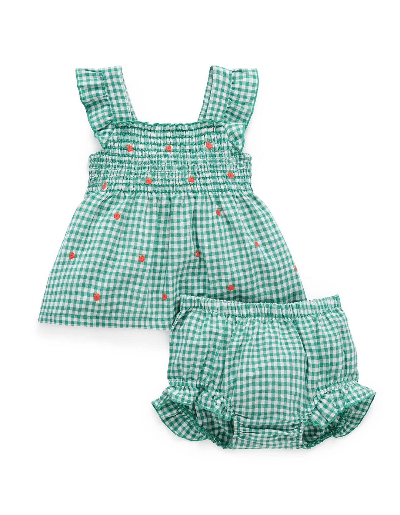 Purebaby Gingham Set | David Jones