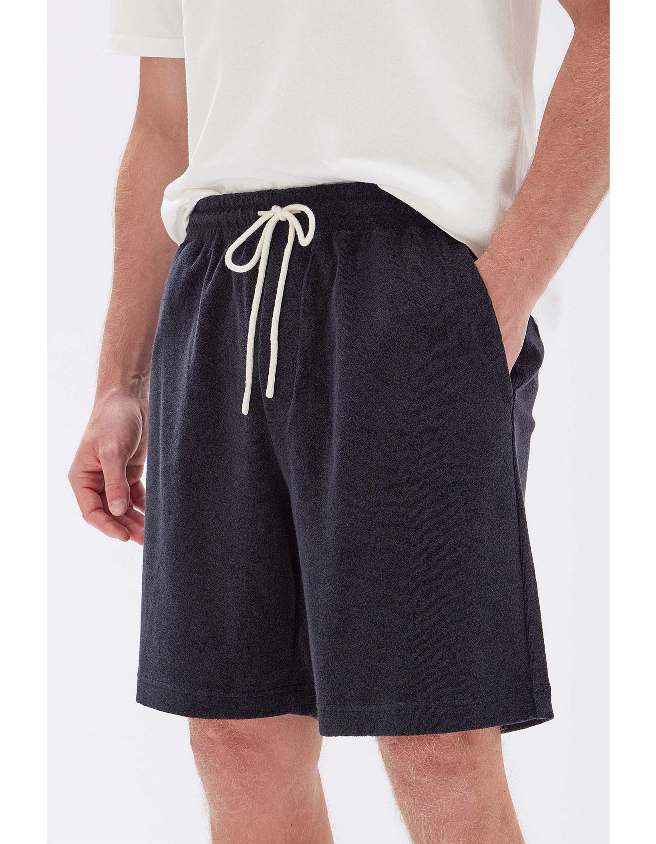 Assembly Label Cotton Terry Short | David Jones