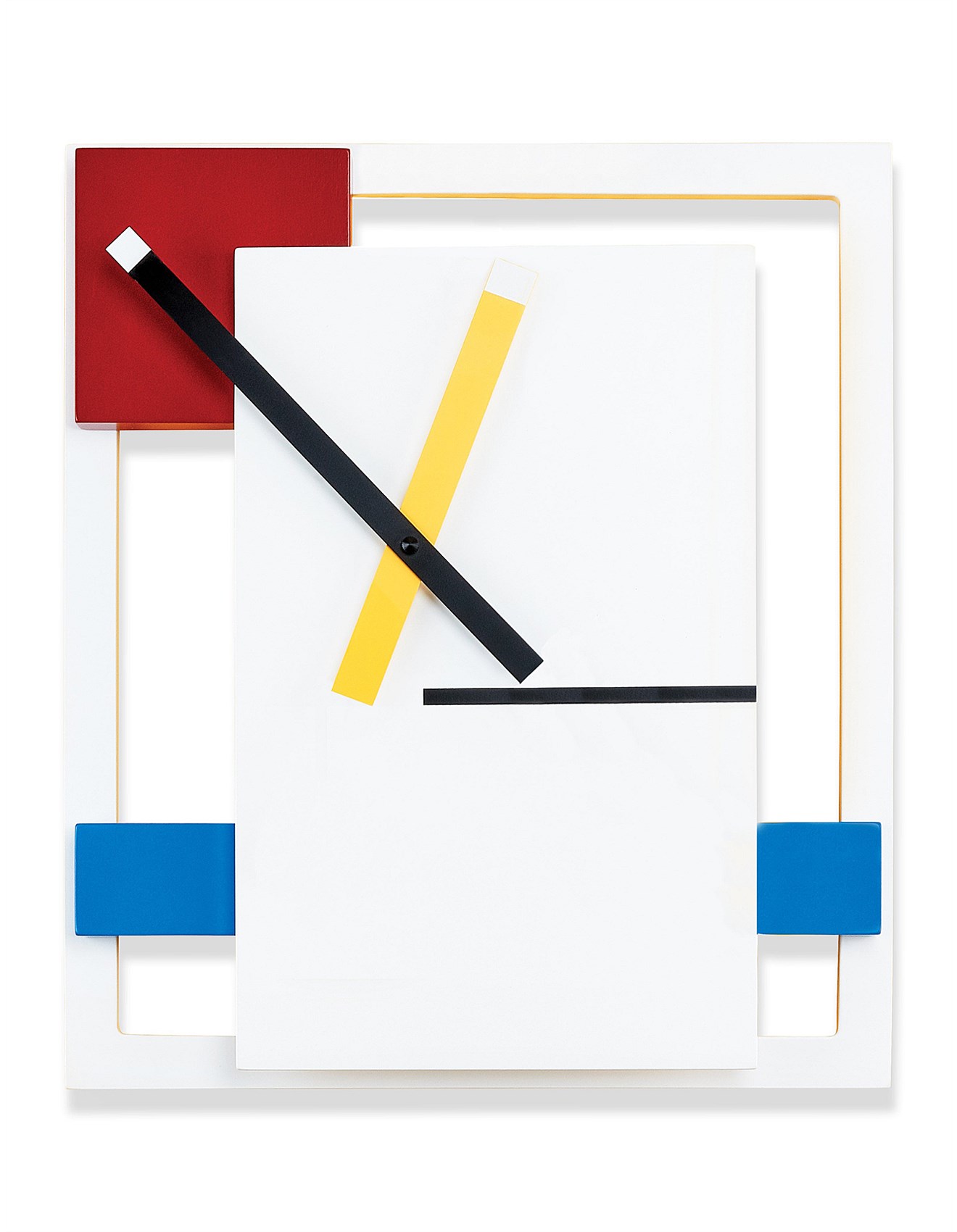 Moma Moma De Stijl Wall Clock | David Jones