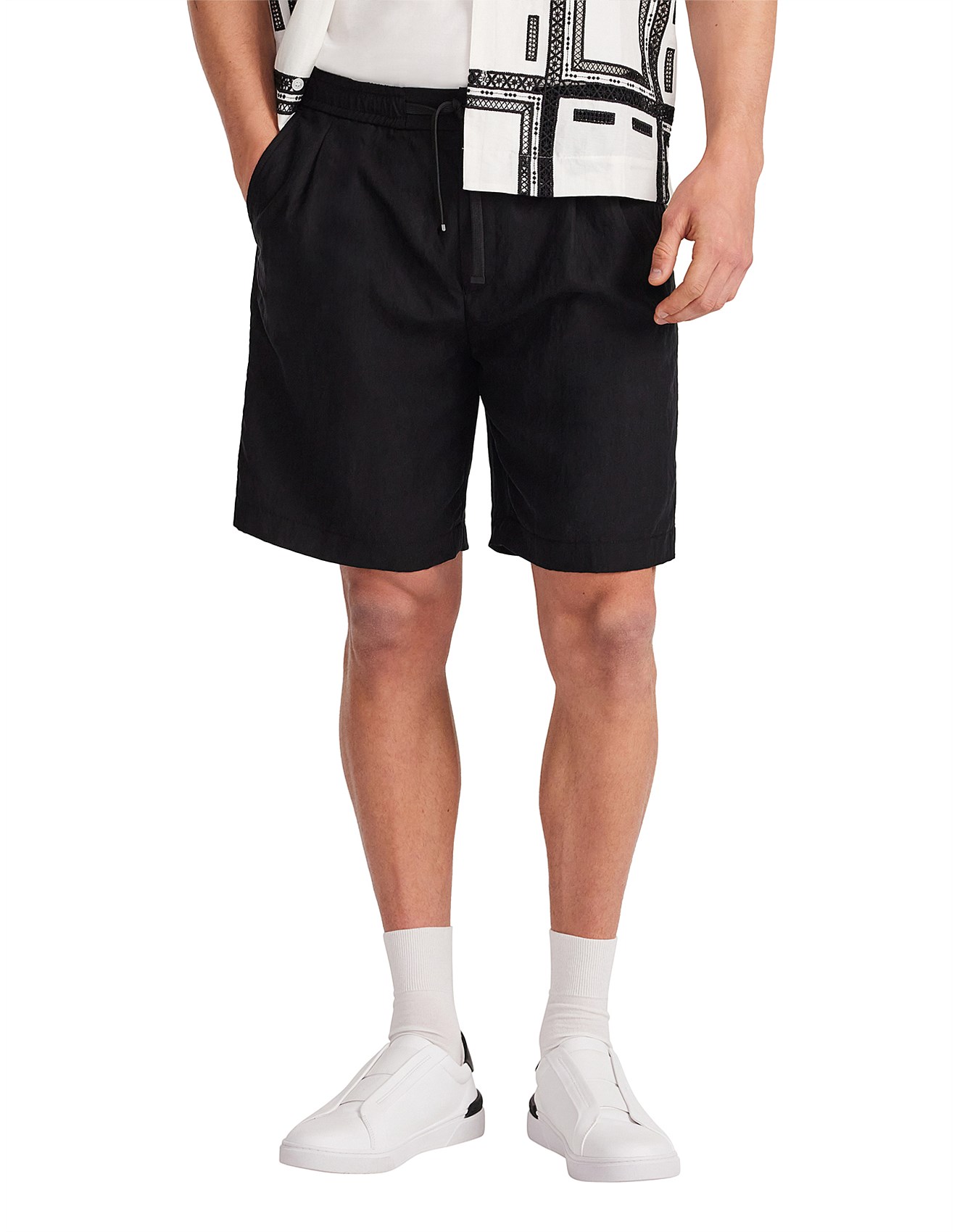 Calibre Relaxed Drawstring Shorts | David Jones
