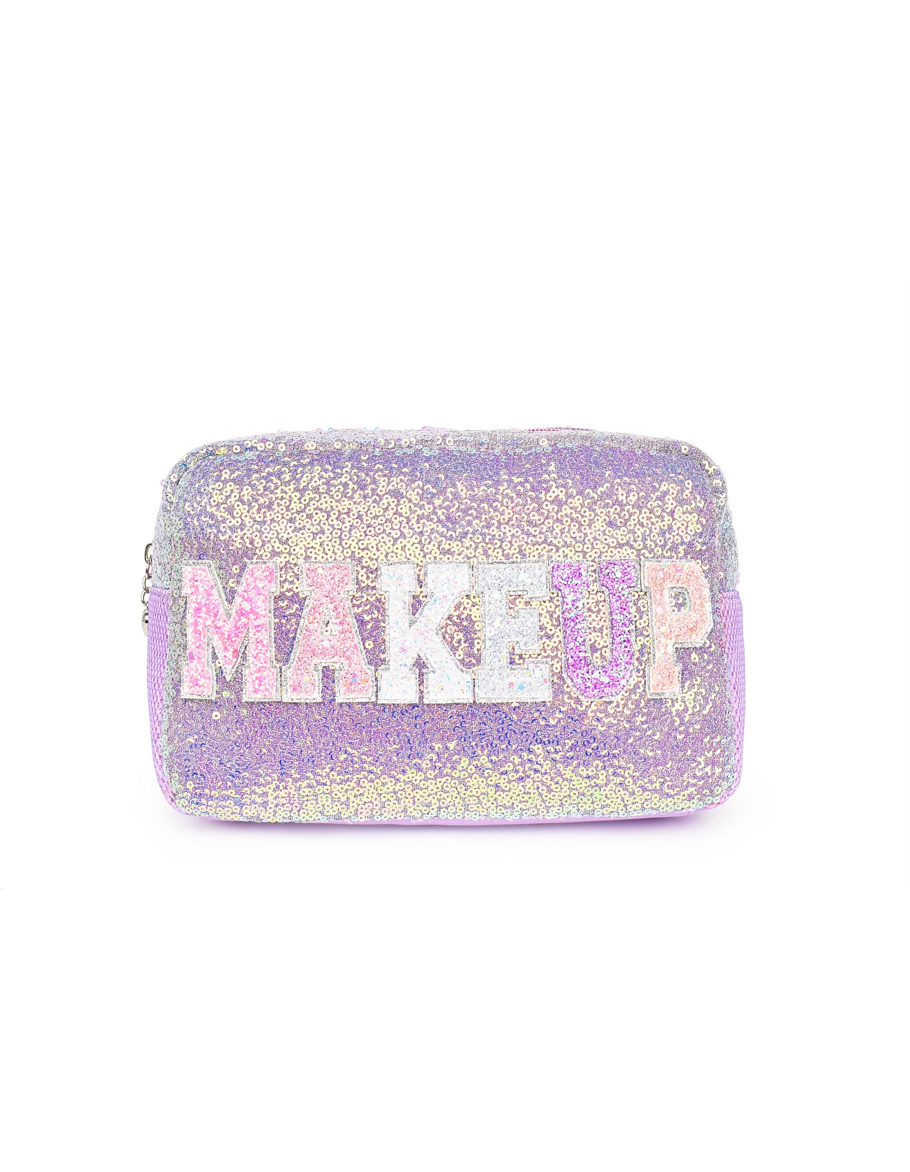 Omg Accessories Glitter Makeup Sequin Pouch | David Jones