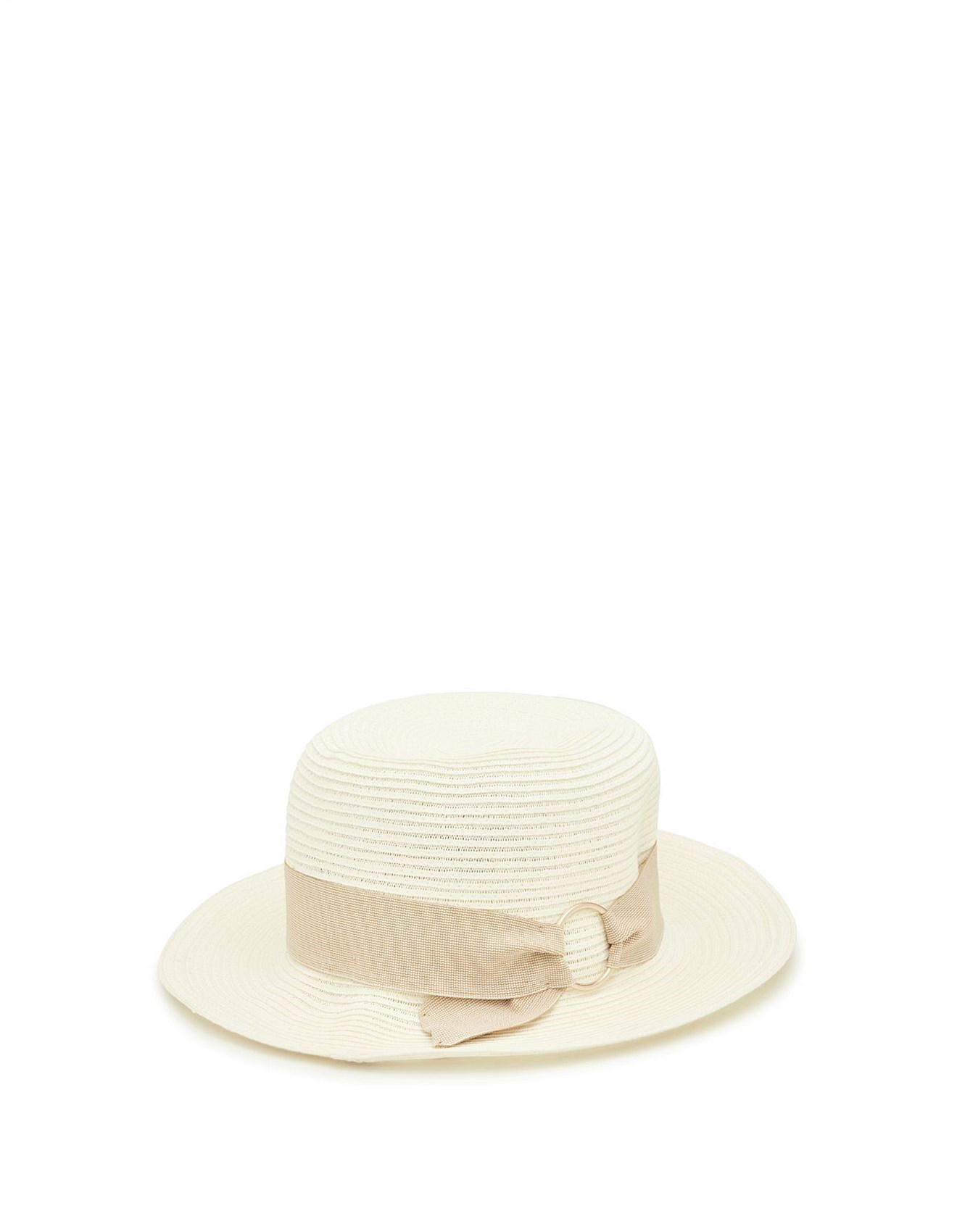 Milana Paperbraid Floppy Hat With Grosgrain Band and Ring | David Jones