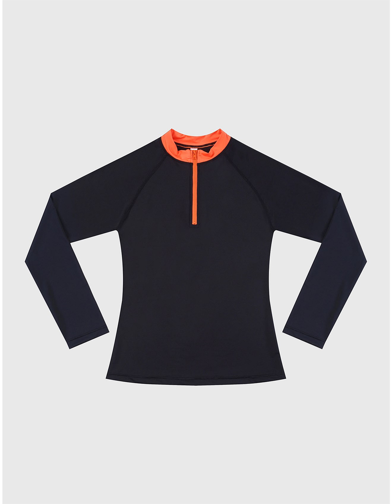 Aqua Blu Building Blocks Long Sleeve Rash Vest | David Jones