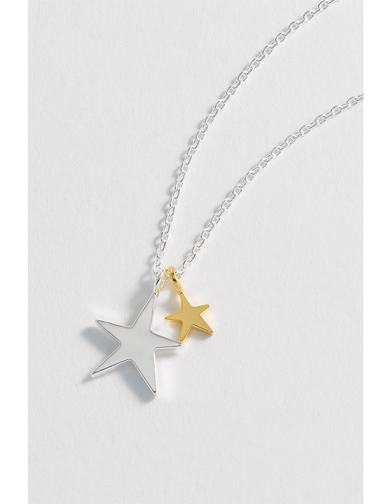 Estella Bartlett Double Star Pendant Necklace | David Jones