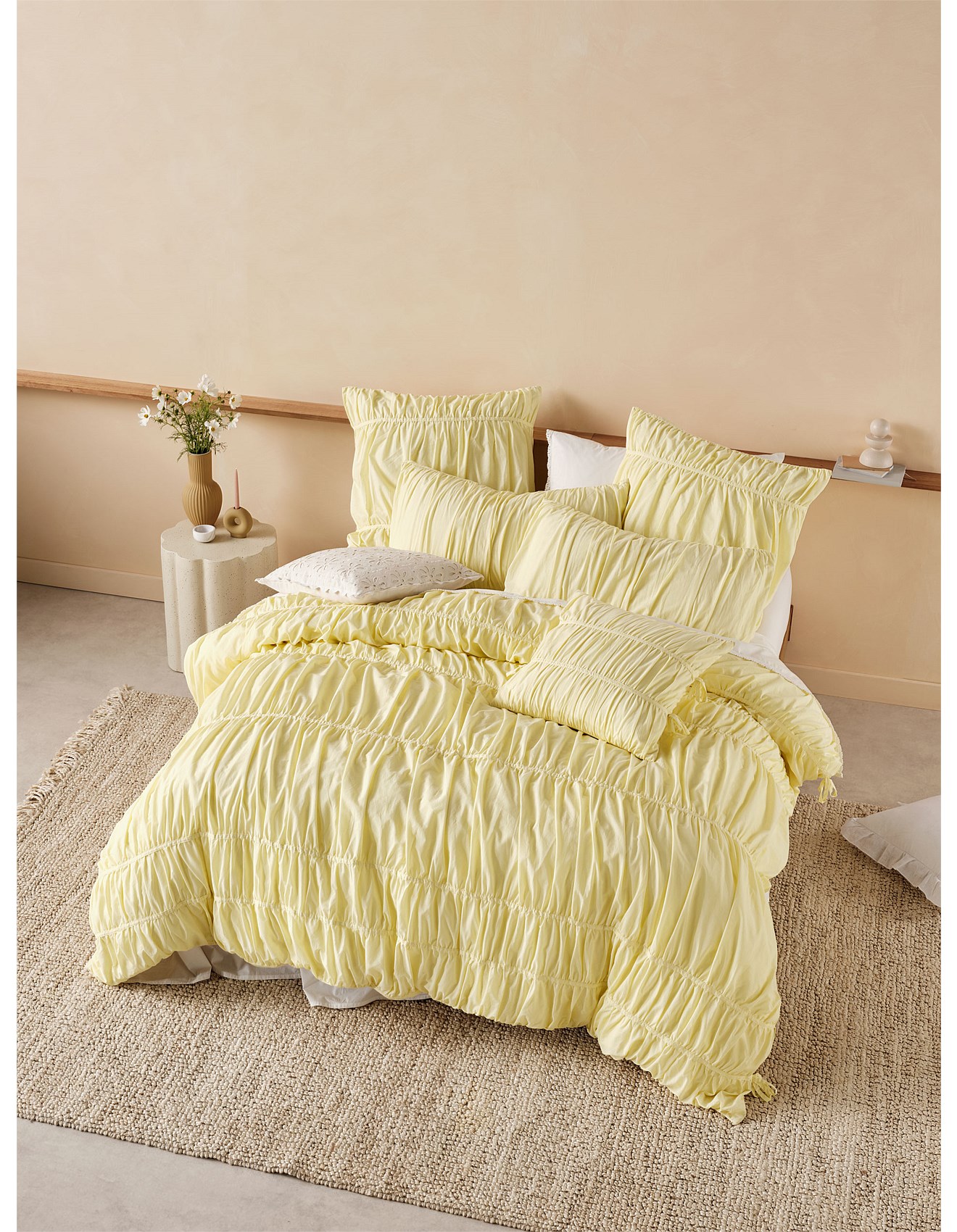 Linen House Layla Double Quilt Cover Set | David Jones