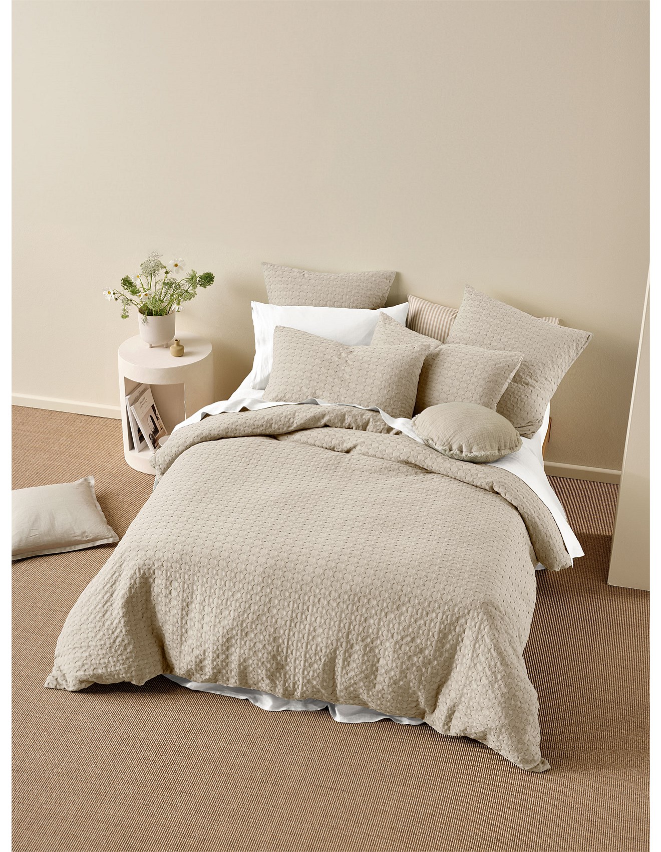 Linen House Vista Queen Quilt Cover Set | David Jones