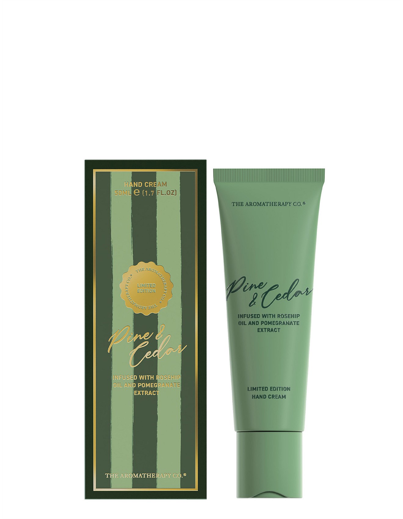 The Aromatherapy Co. Festive Pine & Cedar Hand Cream 50ml | David Jones