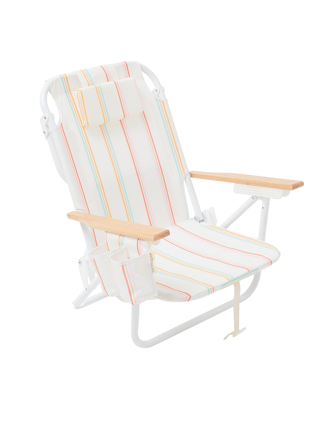 Sunnylife Luxe Beach Chair Rio Sun Multi Stripe | David Jones