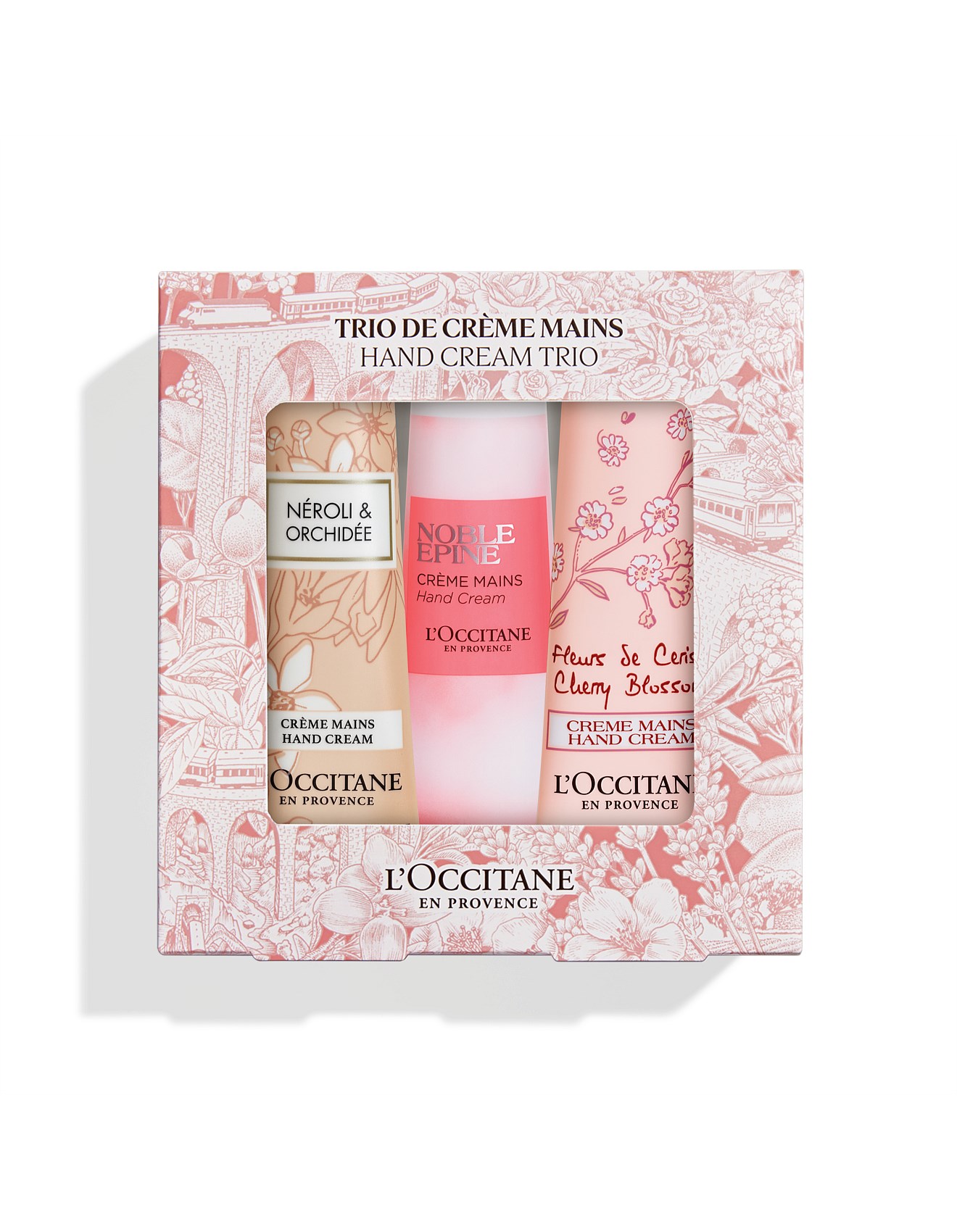 L'occitane Hand Cream Trio (floral) | David Jones