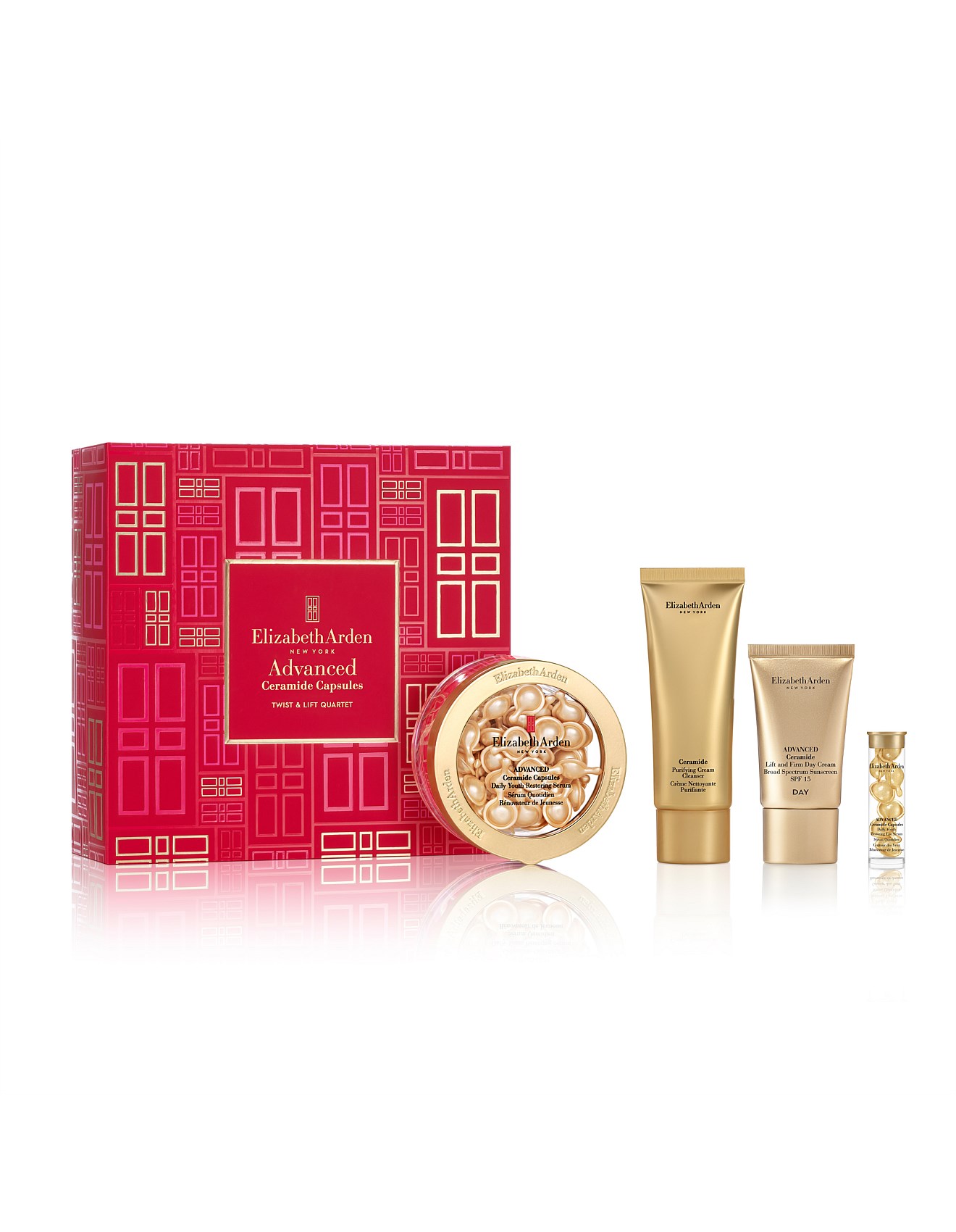 Elizabeth Arden Advanced Ceramide Capsules 60pc 4 Piece Set | David Jones