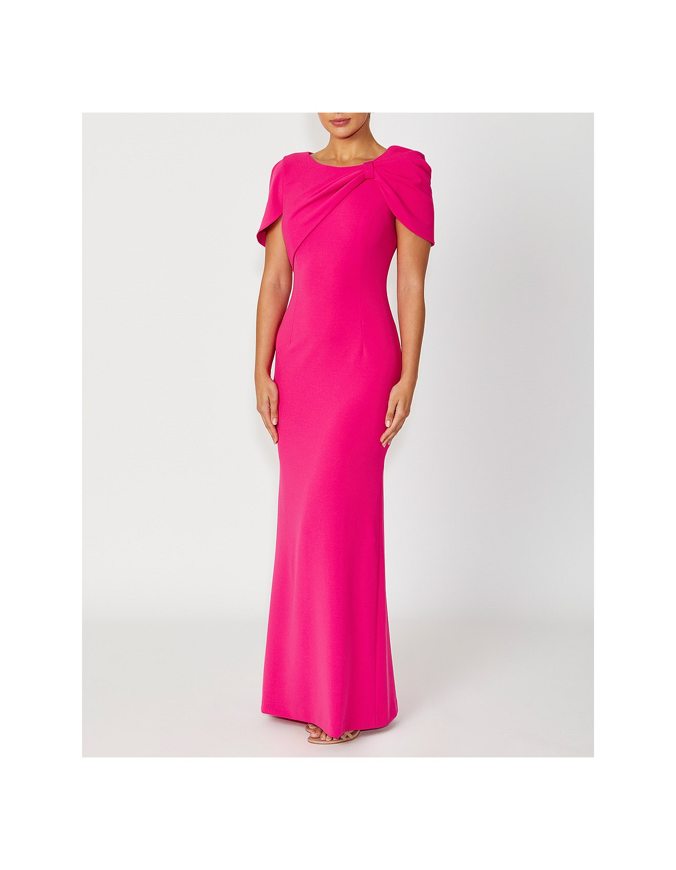 Anthea Crawford Juno Hot Pink Gown | David Jones