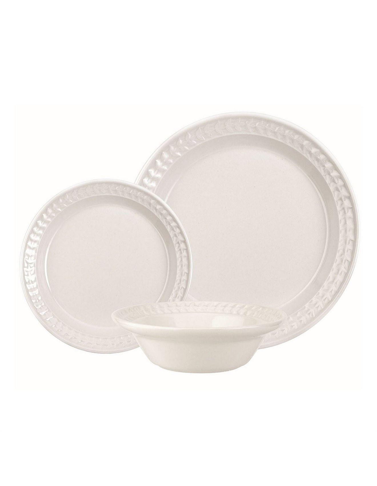 Portmeirion Harmony 12pc Dinner Set White | David Jones