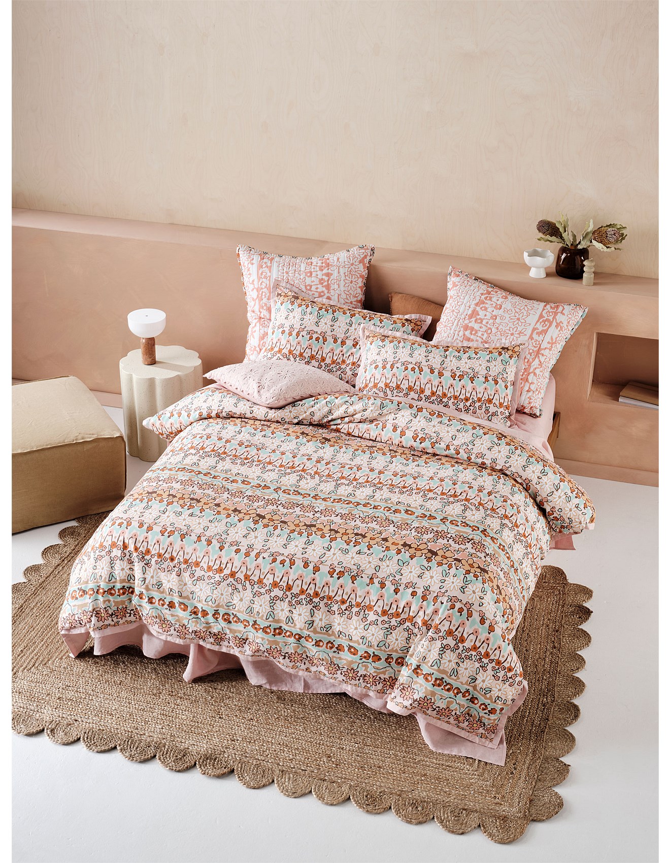 Linen House Cassis Super King Quilt Cover Set | David Jones