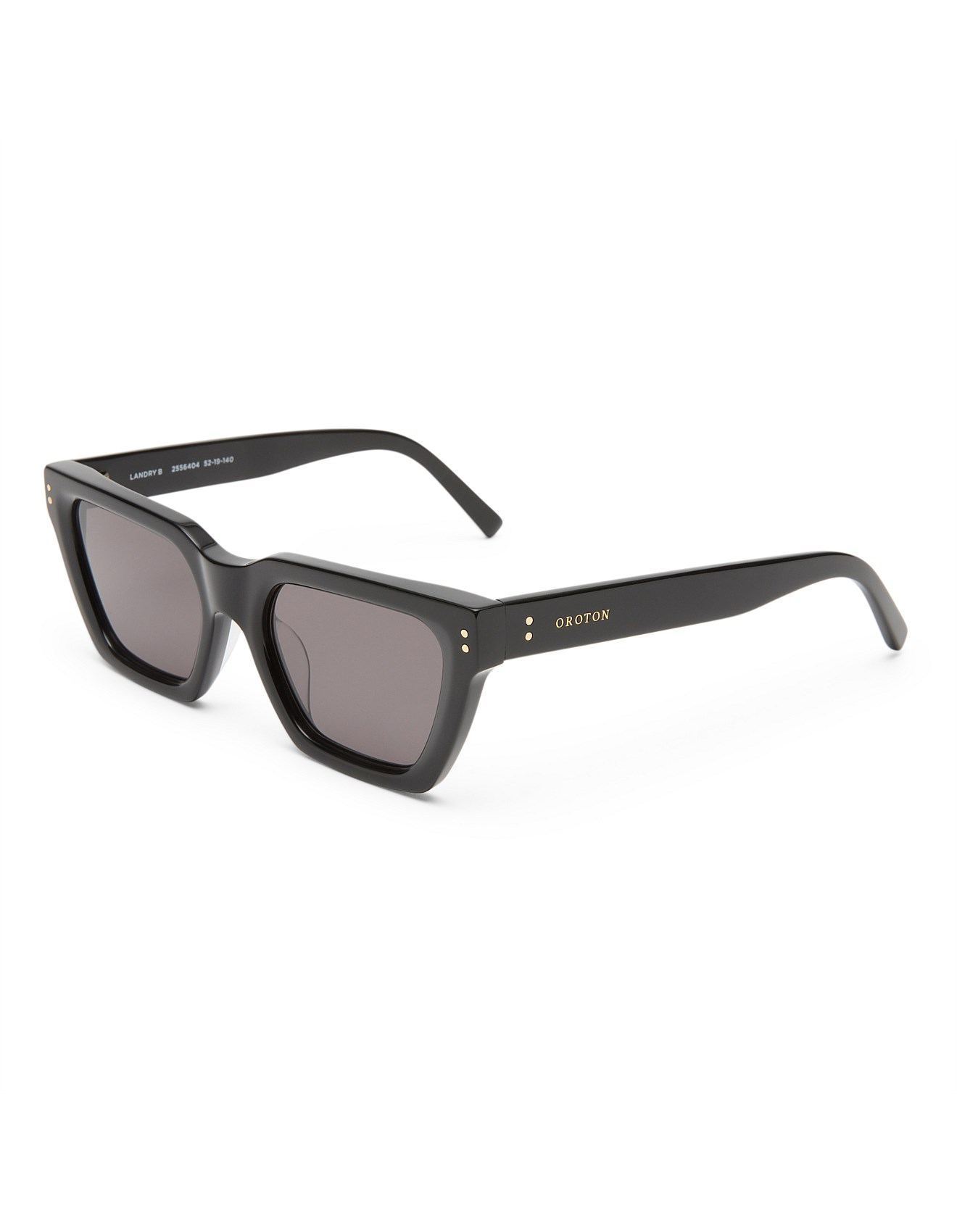 Oroton Landry B Black Cat-eye Sunglasses | David Jones