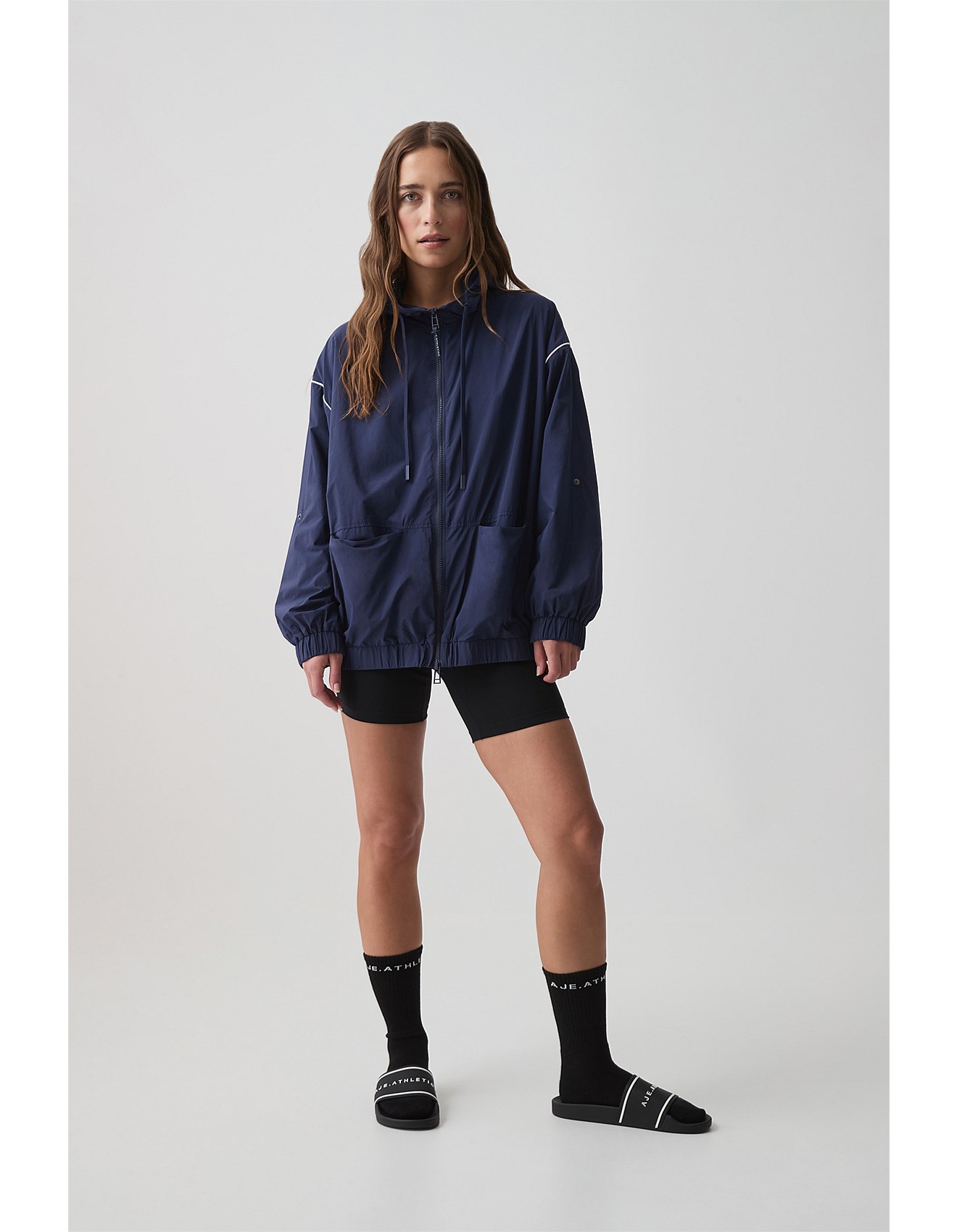 Aje Athletica Lightweight Spray Jacket | David Jones