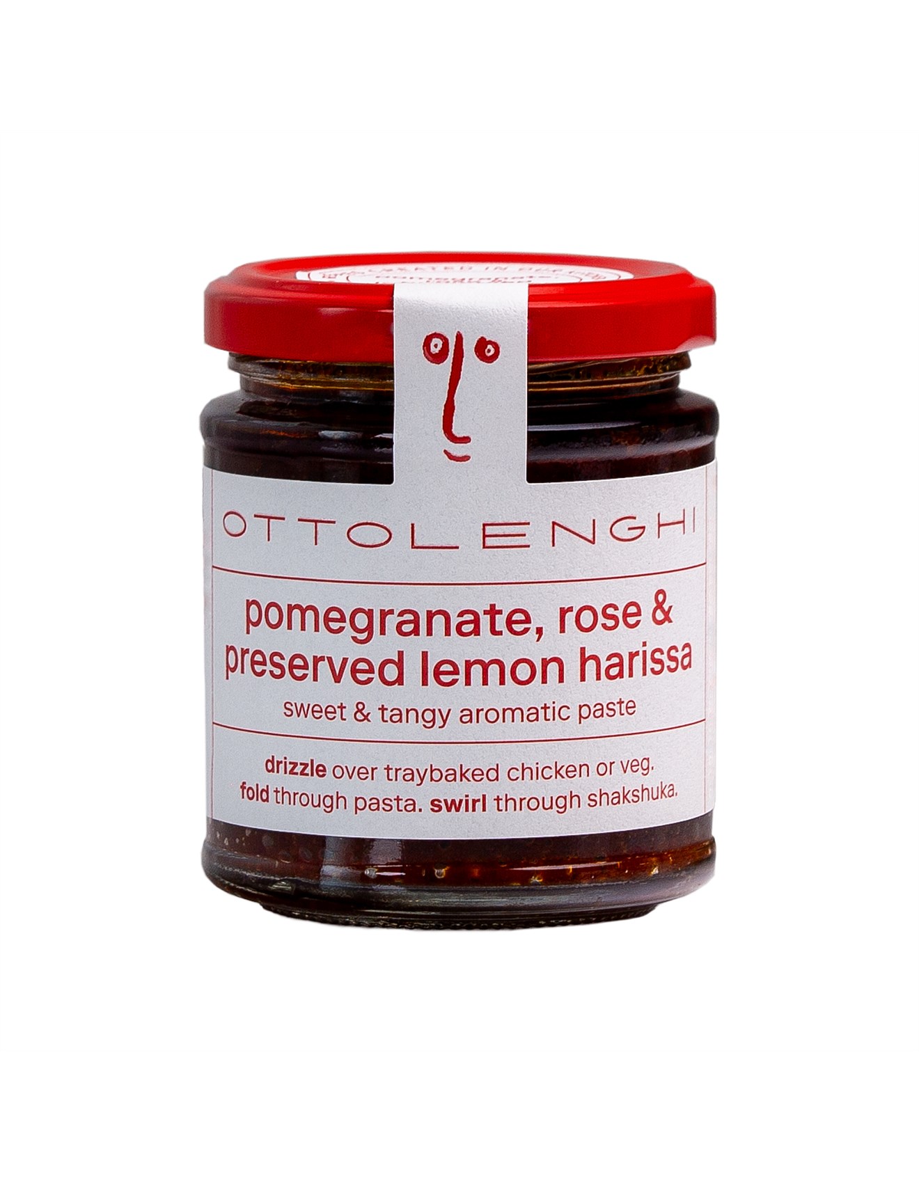 Ottolenghi Rose, Pomegranate and Lemon Harissa 170g | David Jones