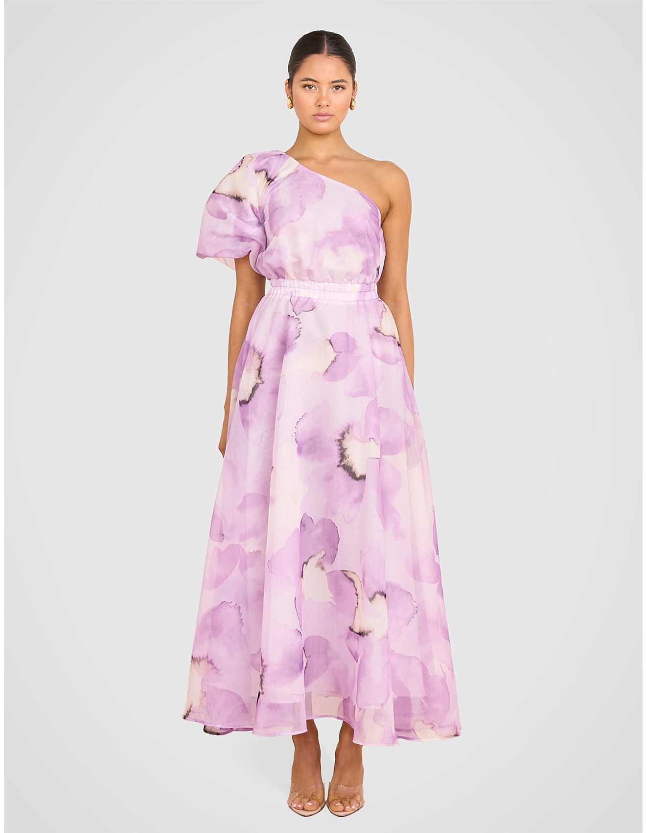 Pilgrim Zailee One Shoulder Maxi Dress | David Jones