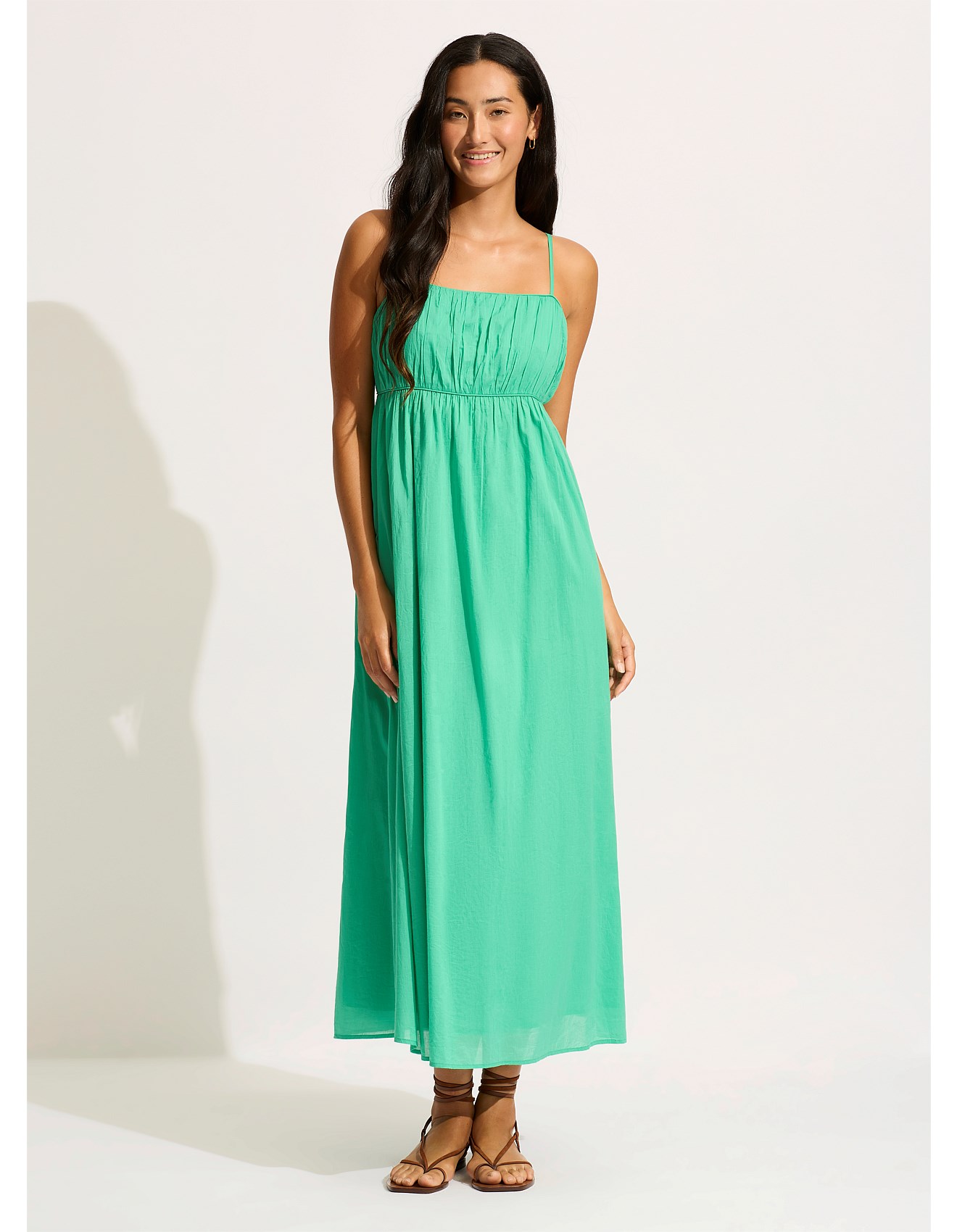 Seafolly Piped Maxi Dress | David Jones